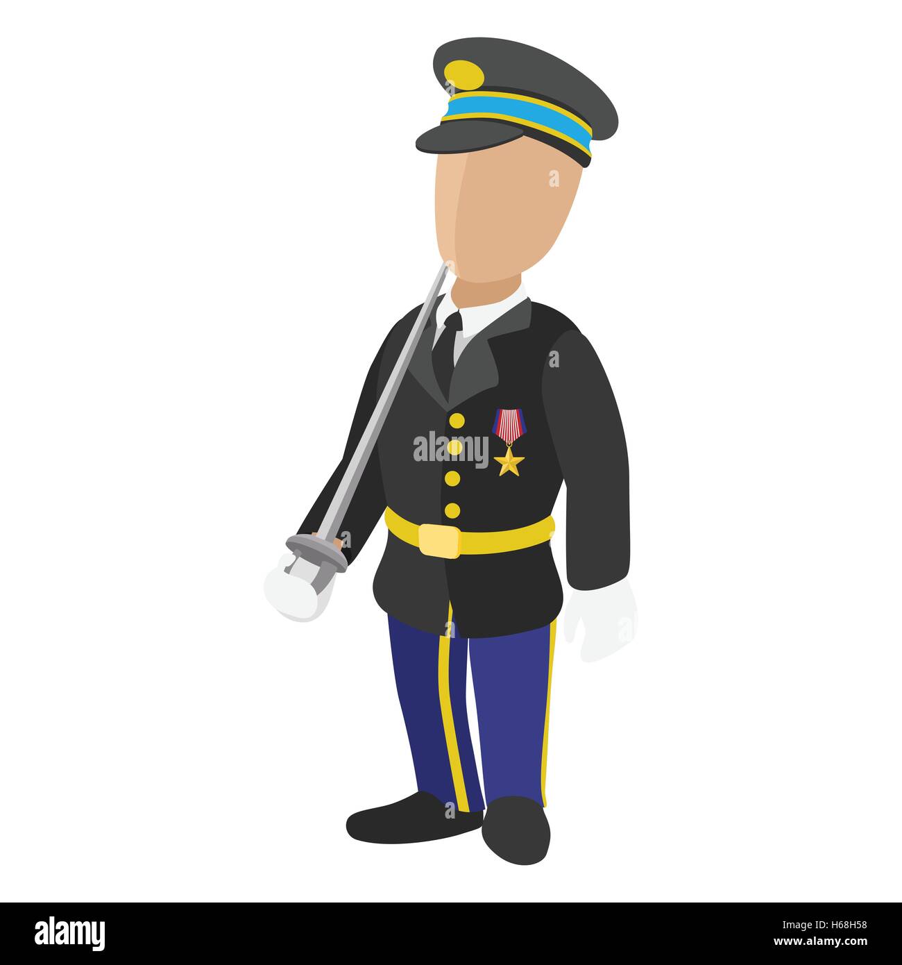 Soldier cartoon icon Stock Vector Image & Art - Alamy