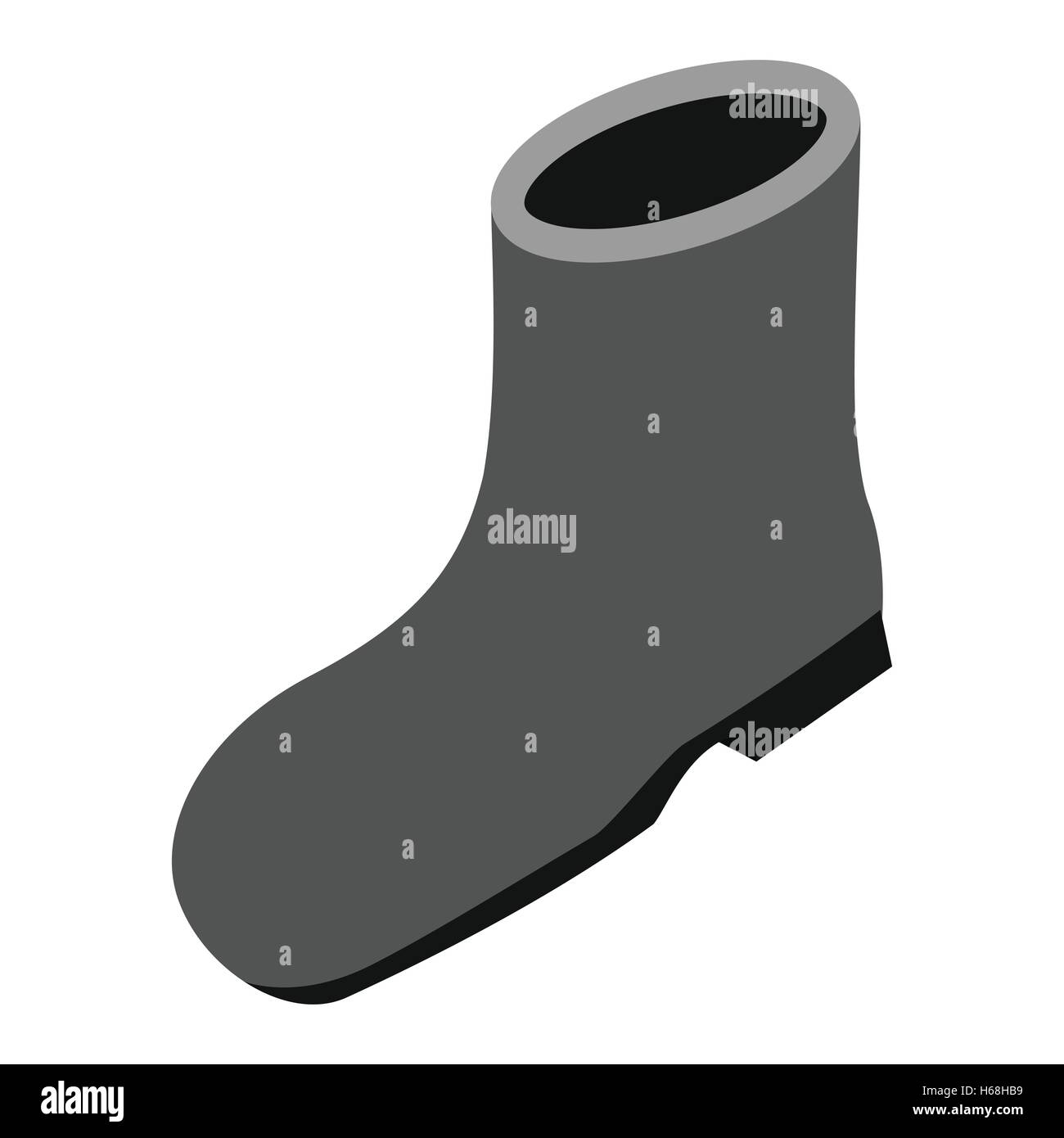 Rubber boots 3D isometric icon Stock Vector Image & Art - Alamy