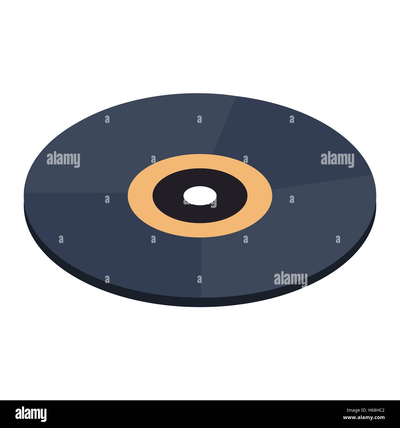 Vinyl record isometric 3d icon Stock Vector Image & Art - Alamy