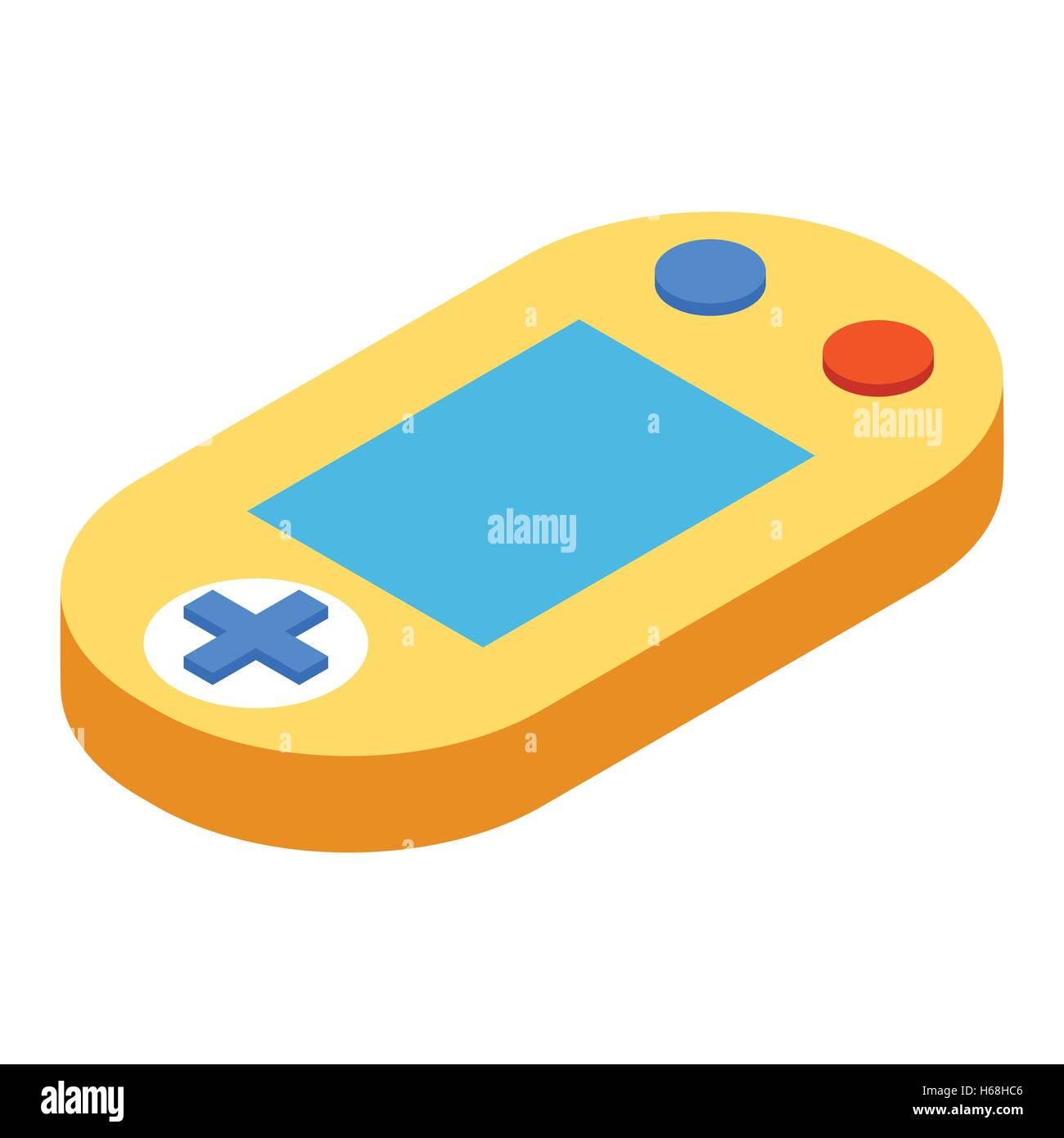 Game controller icon isometric 3d Cut Out Stock Images & Pictures - Alamy