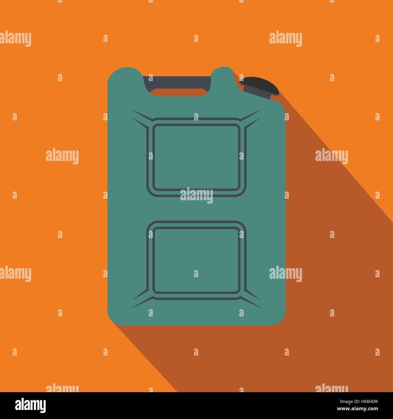 Canister oil empty outline hi-res stock photography and images - Alamy