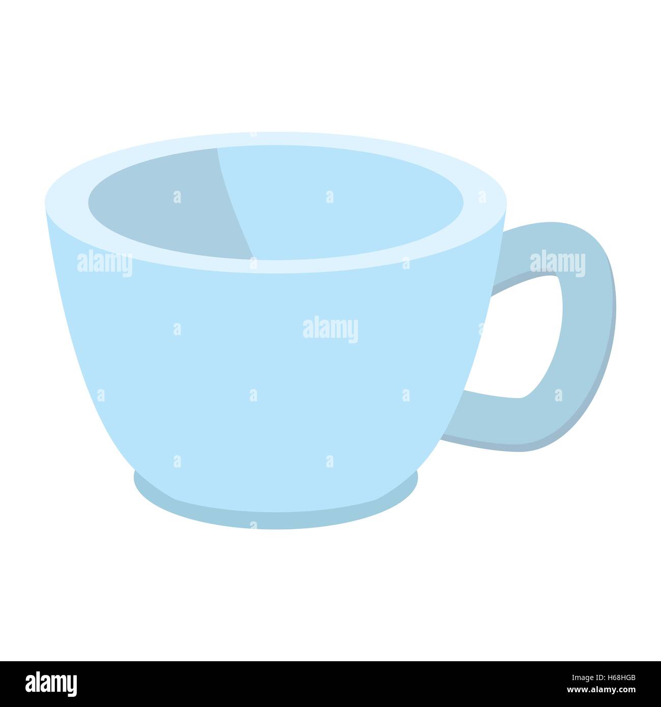 Blue baby cup cartoon icon Stock Vector Image & Art - Alamy