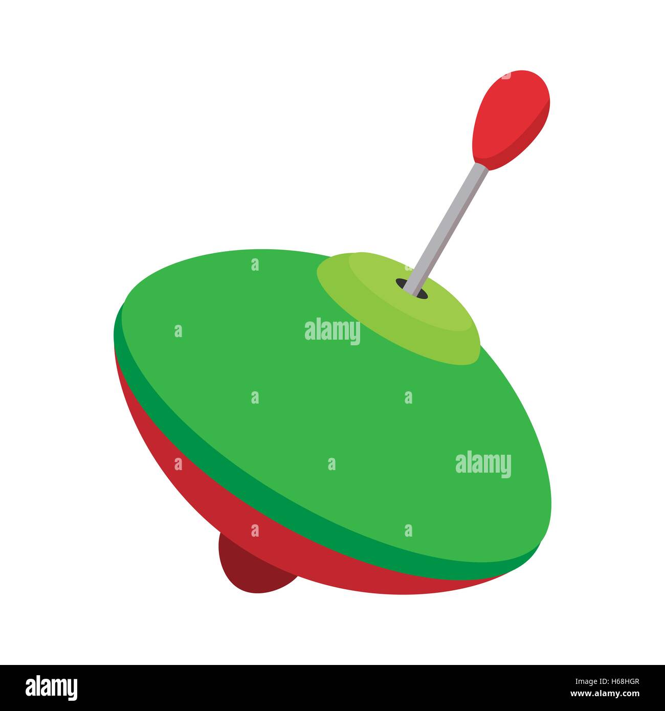 Carousel humming top cartoon icon Stock Vector Image & Art - Alamy