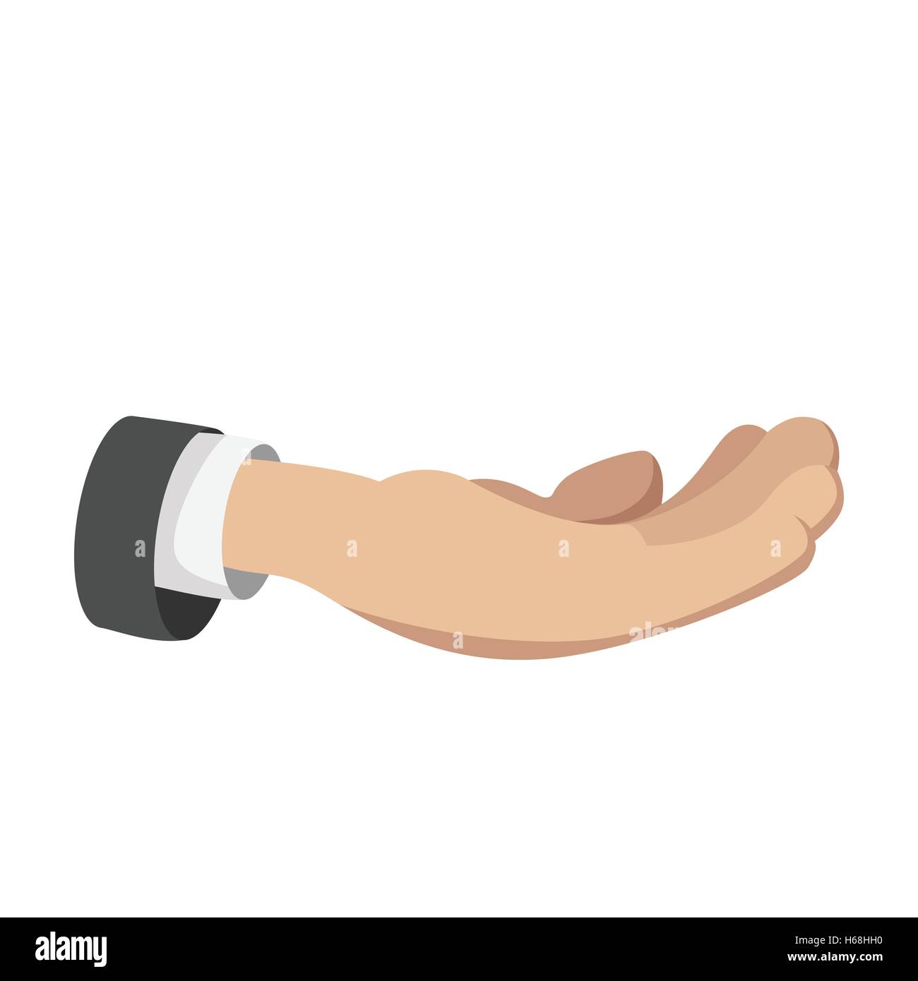 Man open hand cartoon icon Stock Vector Image & Art - Alamy