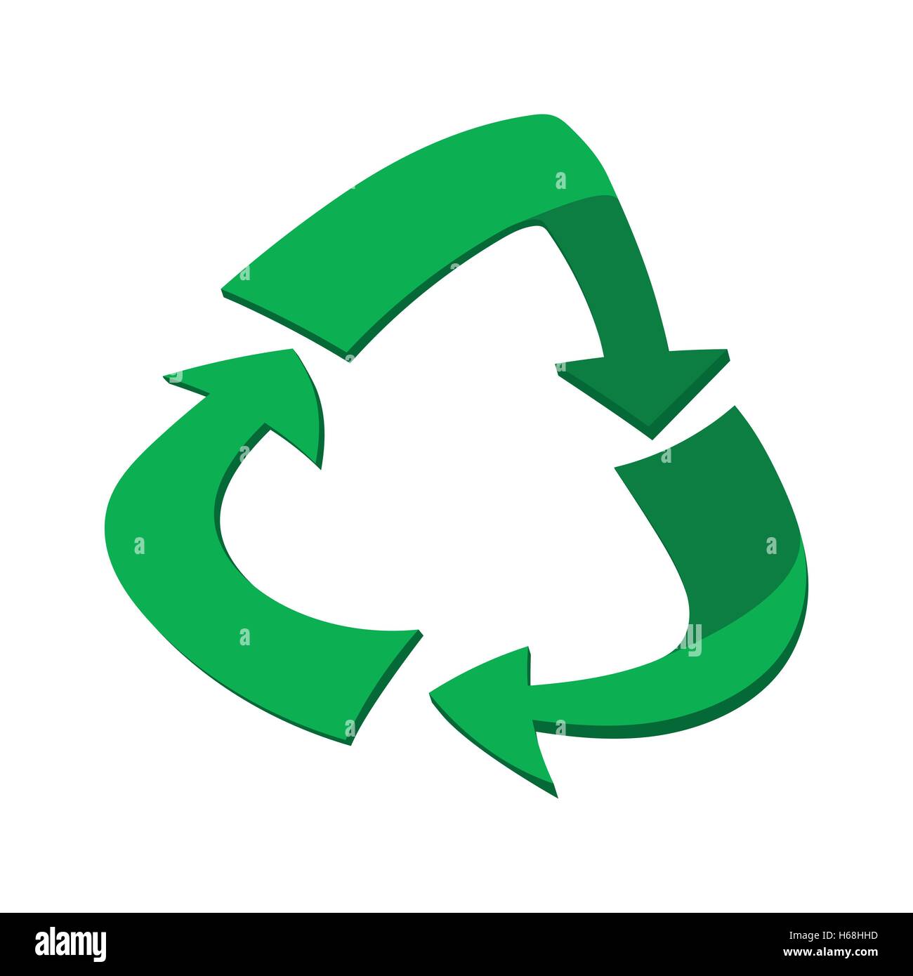 Green circular arrows cartoon icon Stock Vector Image & Art - Alamy