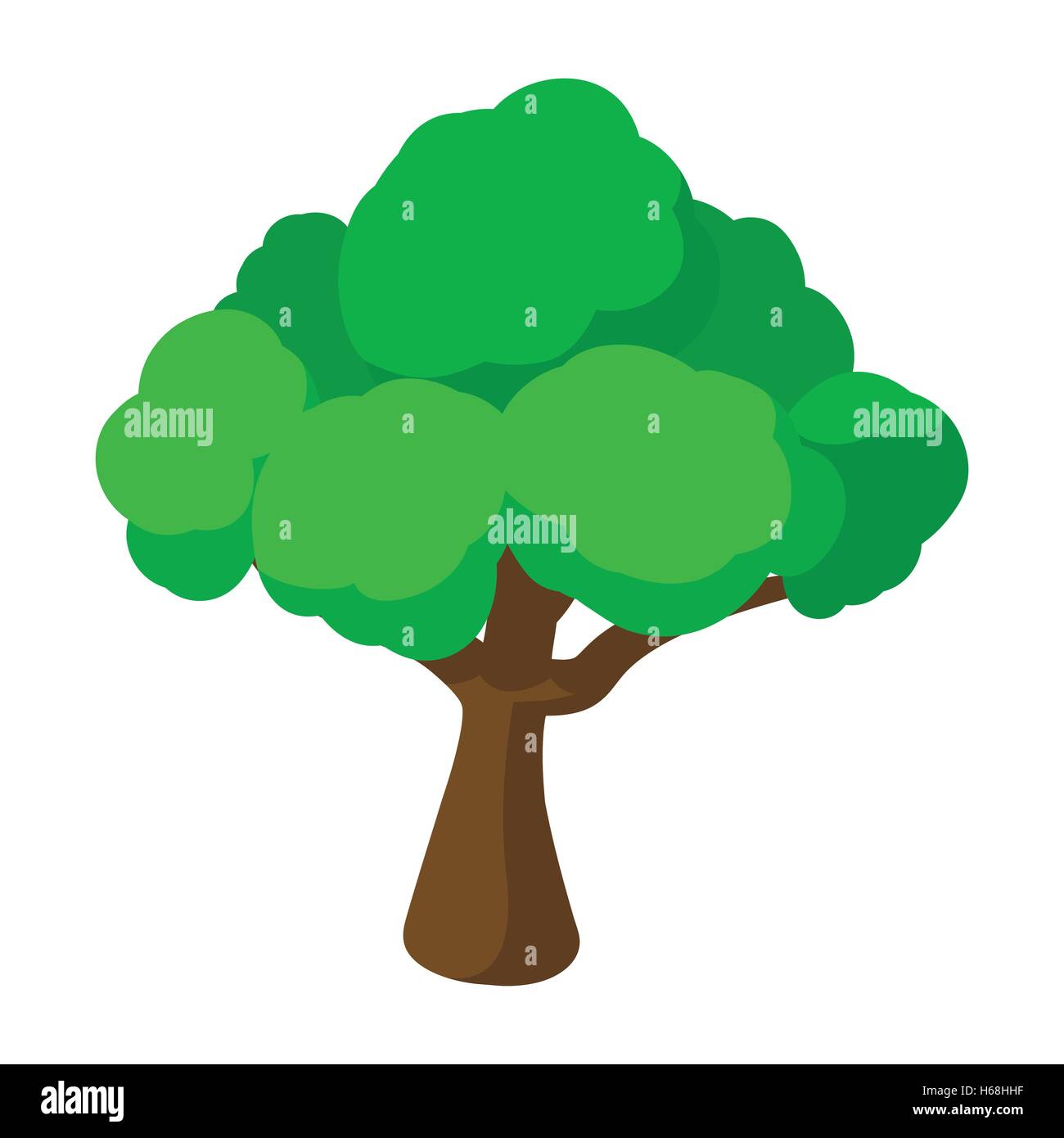 Tree cartoon icon Stock Vector Image & Art - Alamy