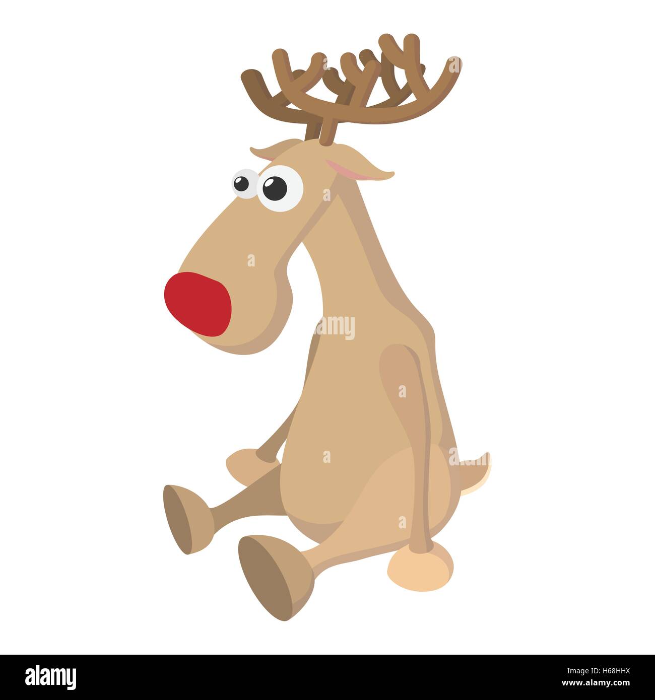Deer cartoon icon Stock Vector Image & Art - Alamy
