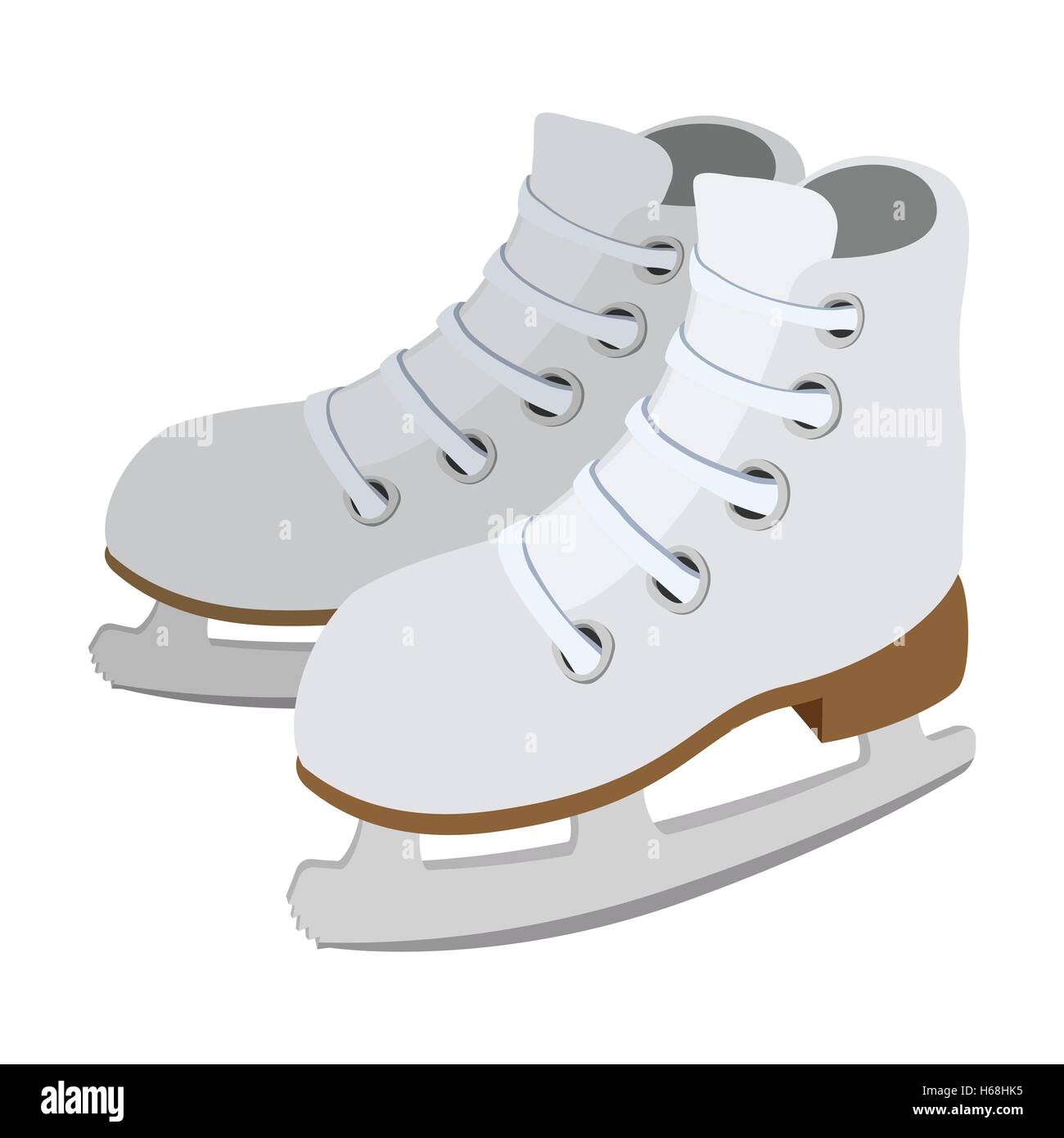 Pair of skates cartoon icon Stock Vector Image & Art - Alamy