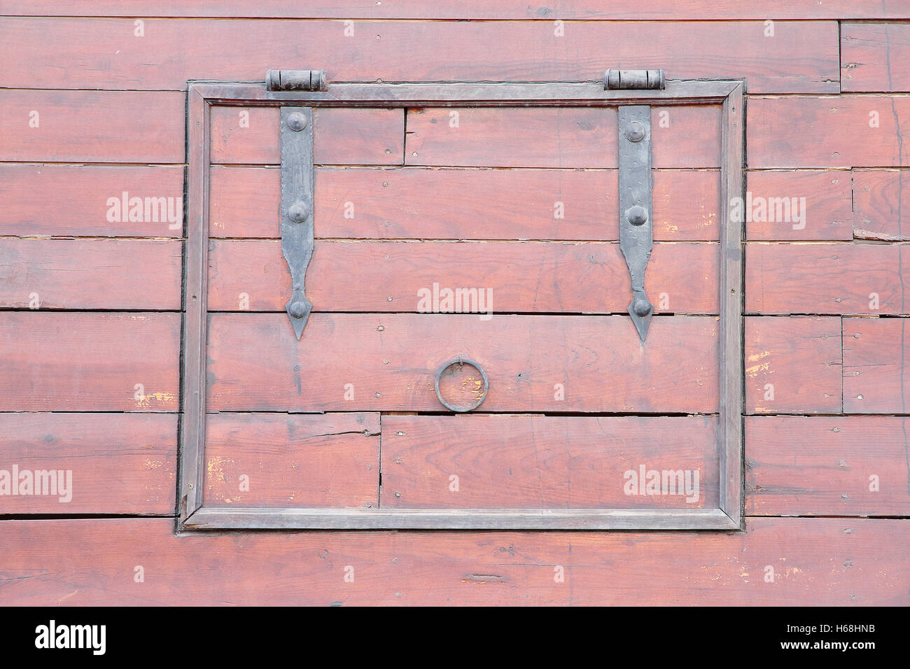 Beautiful iron hinges hi-res stock photography and images - Alamy