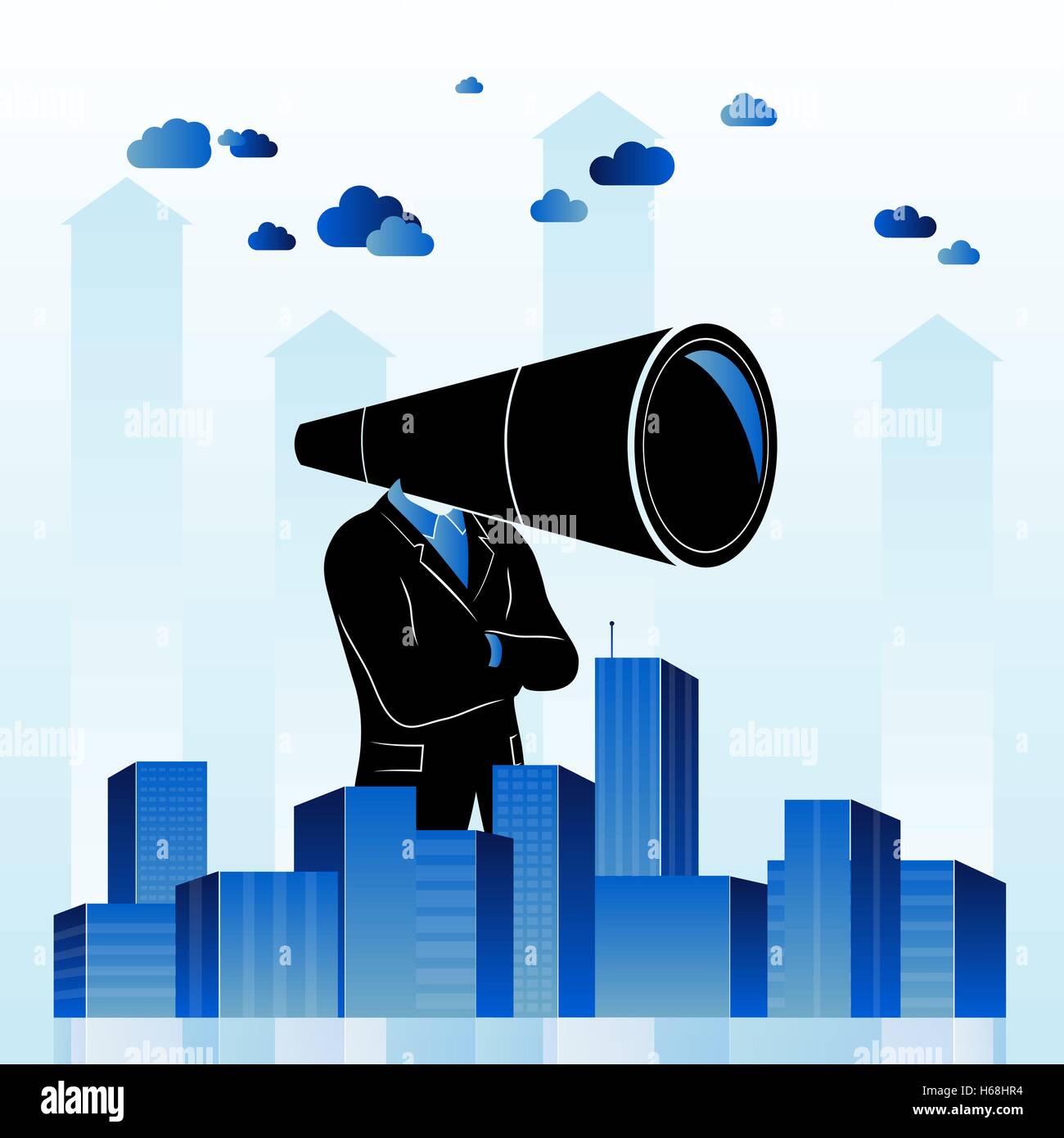 Future of human evolution - background Stock Vector Image & Art - Alamy