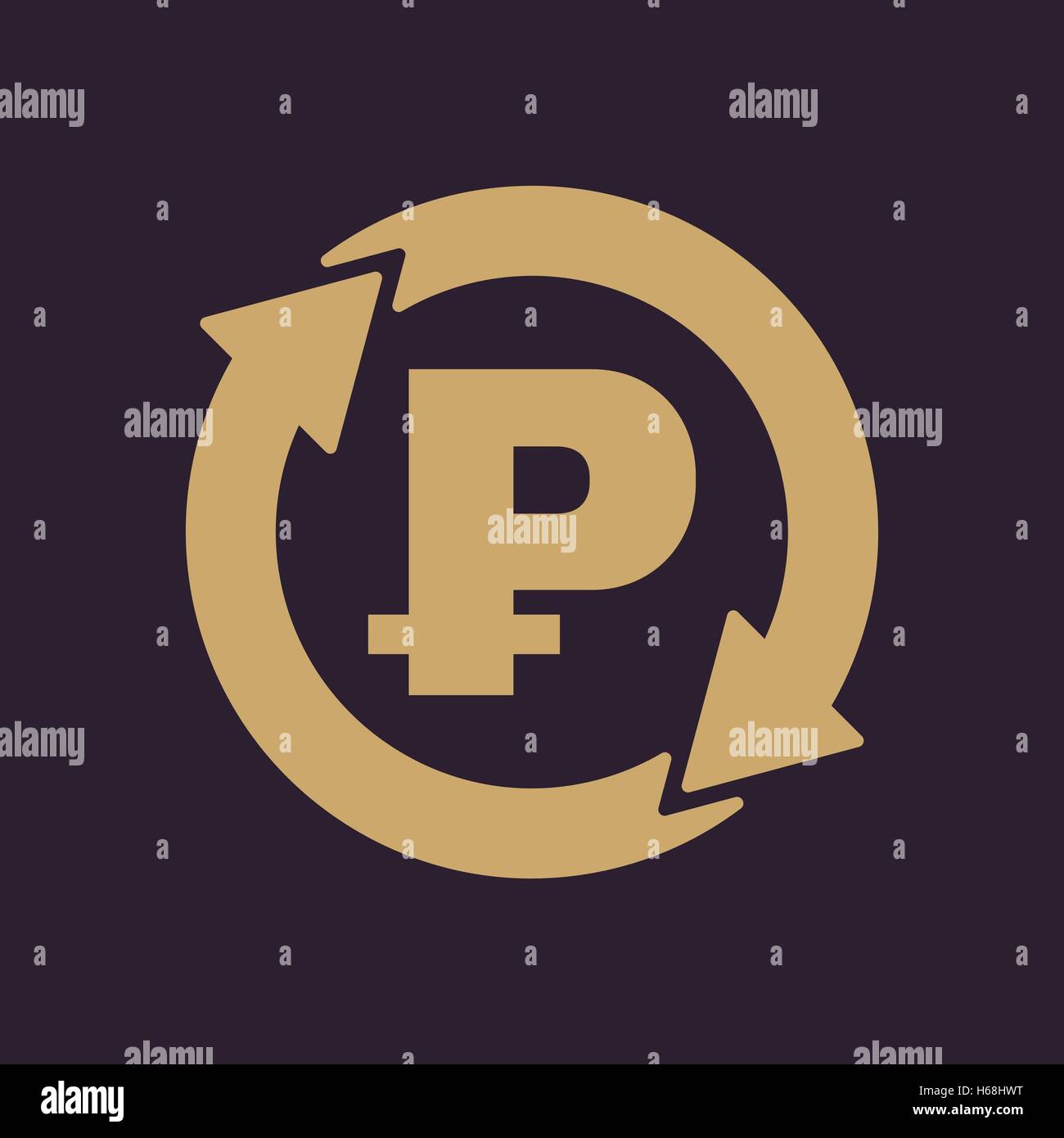 The currency exchange ruble icon. Cash and money, wealth, payment ...