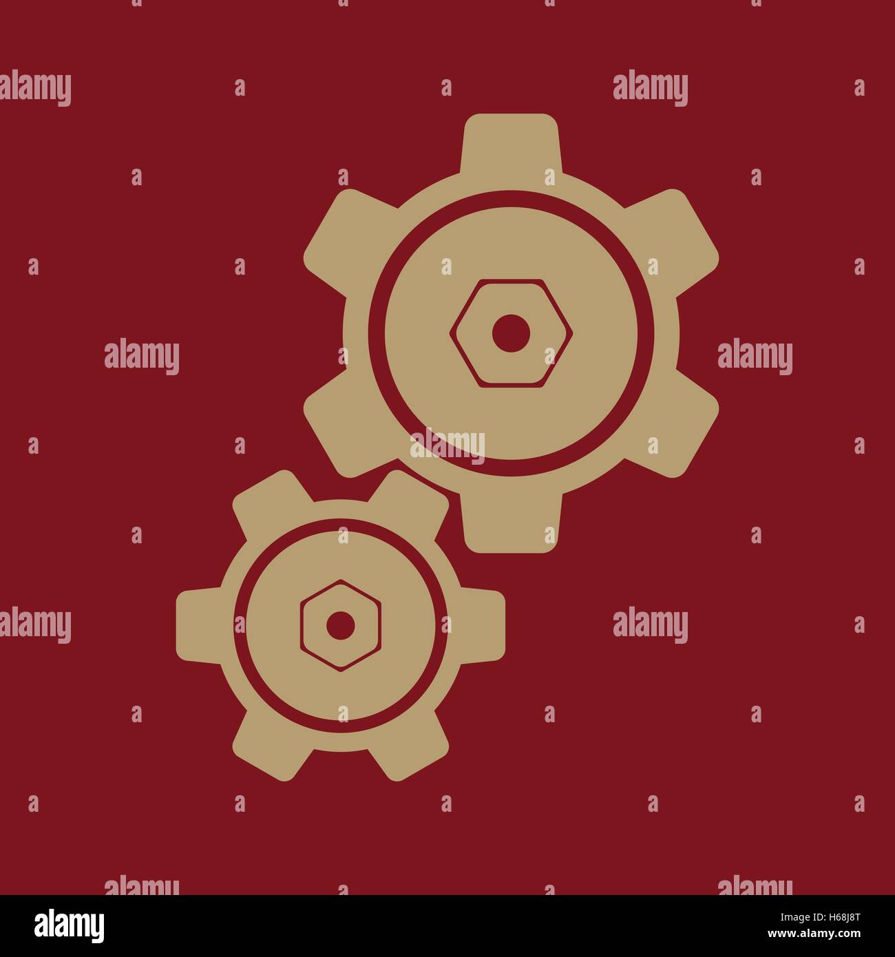 Gears shaft Stock Vector Images - Alamy