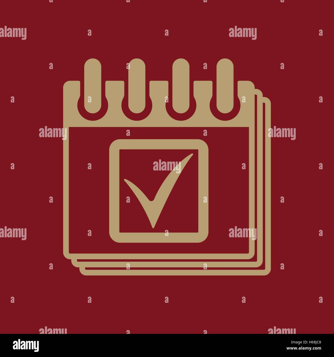 The calendar icon. Calendar symbol Stock Vector Image & Art - Alamy