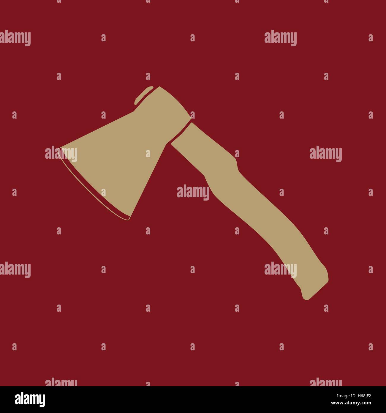 The ax icon. Axe symbol. Flat Stock Vector Image & Art - Alamy