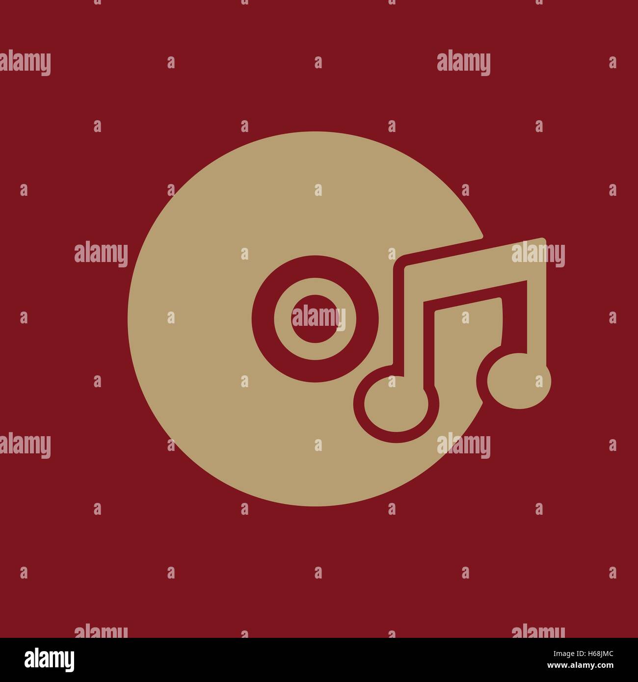 Musical cd Stock Vector Images - Alamy
