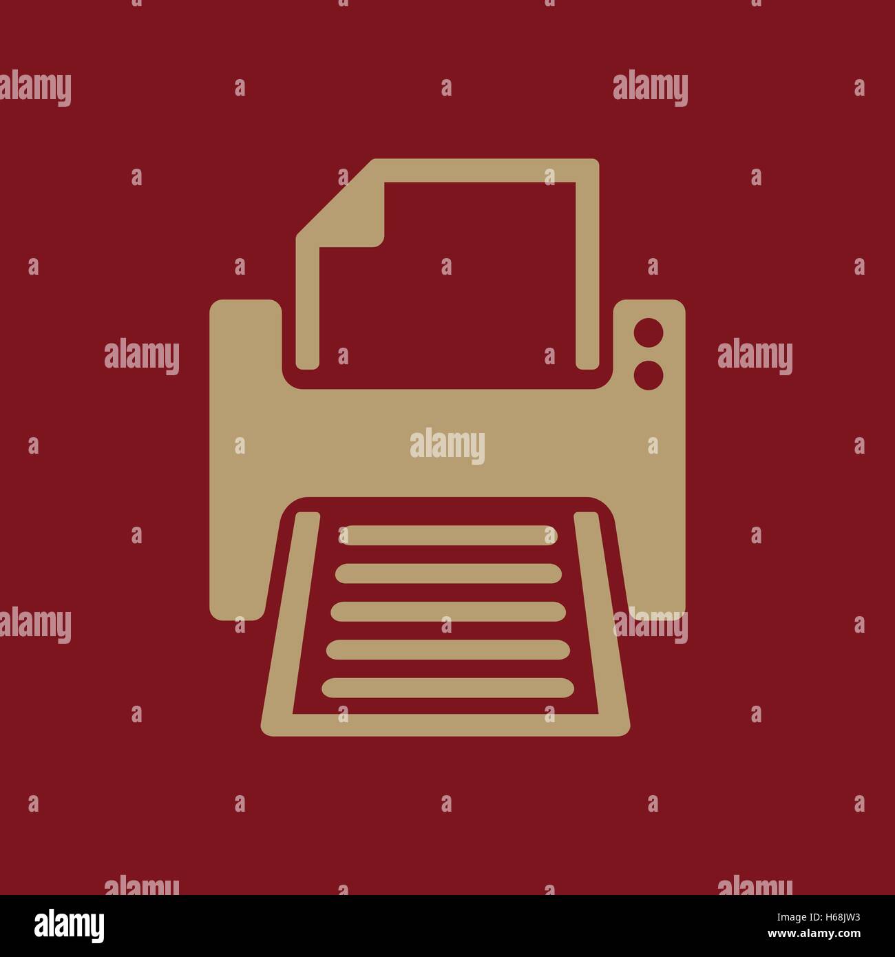 Illustration laser printer paper hi-res stock photography and images ...