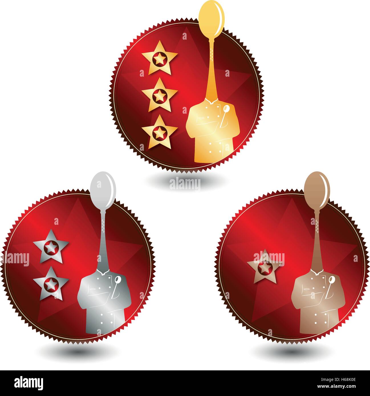 Culinary art line icon Cut Out Stock Images & Pictures - Alamy