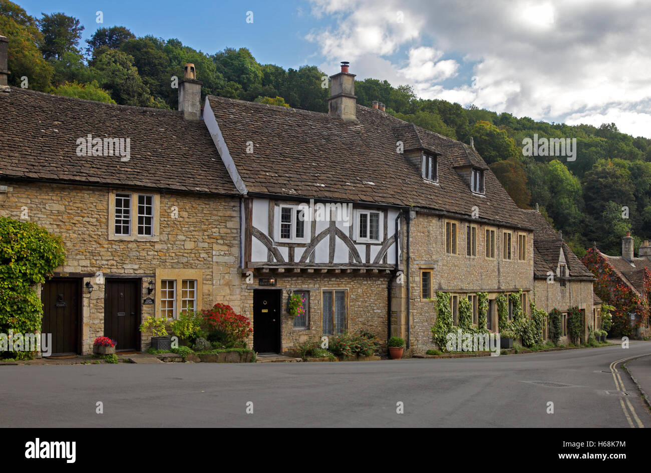 Castle Combe, Wiltshire, England Stock Photo - Alamy