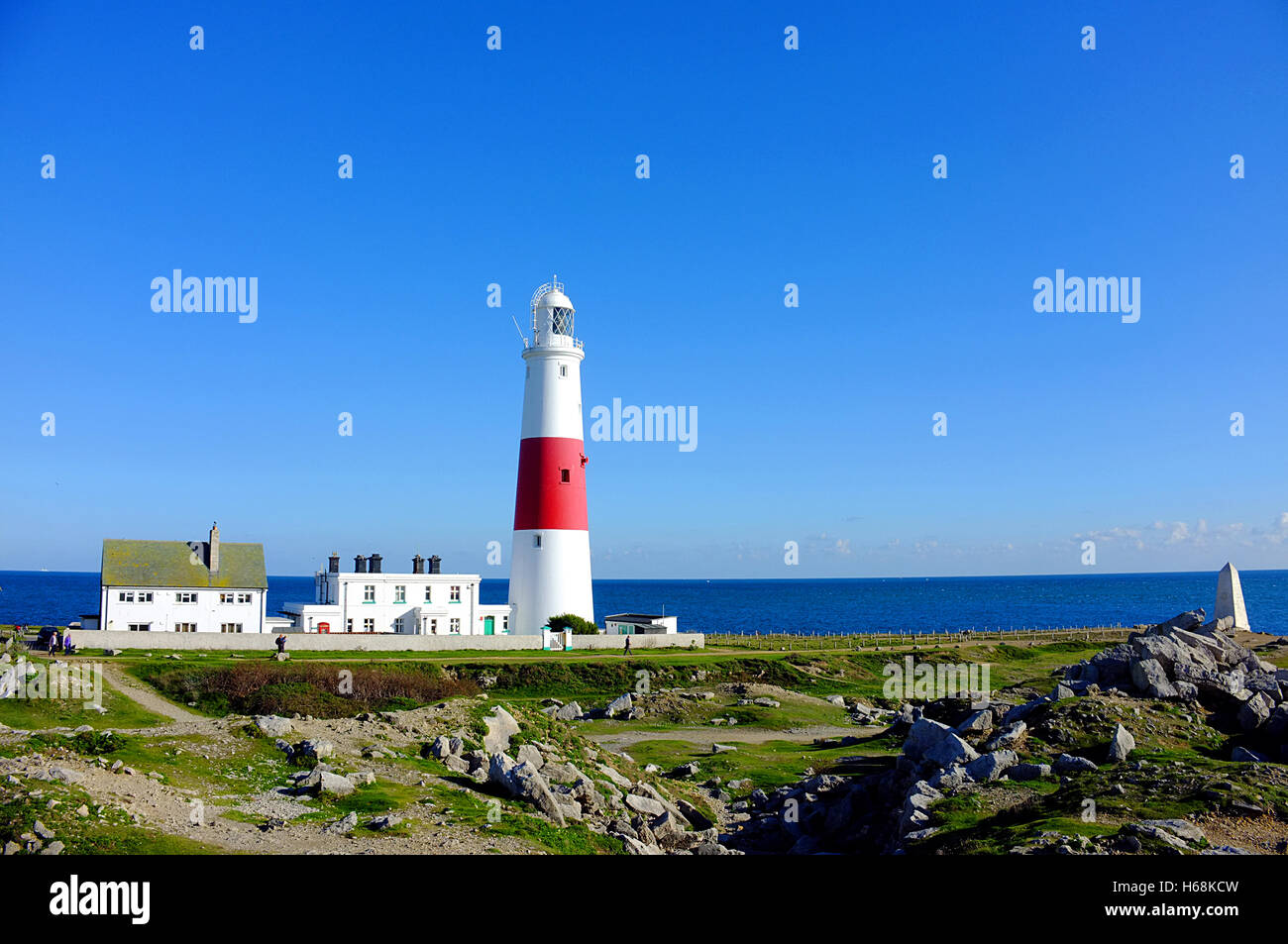 Portland Bill Lighthouse / Dorset Stock Photo - Alamy