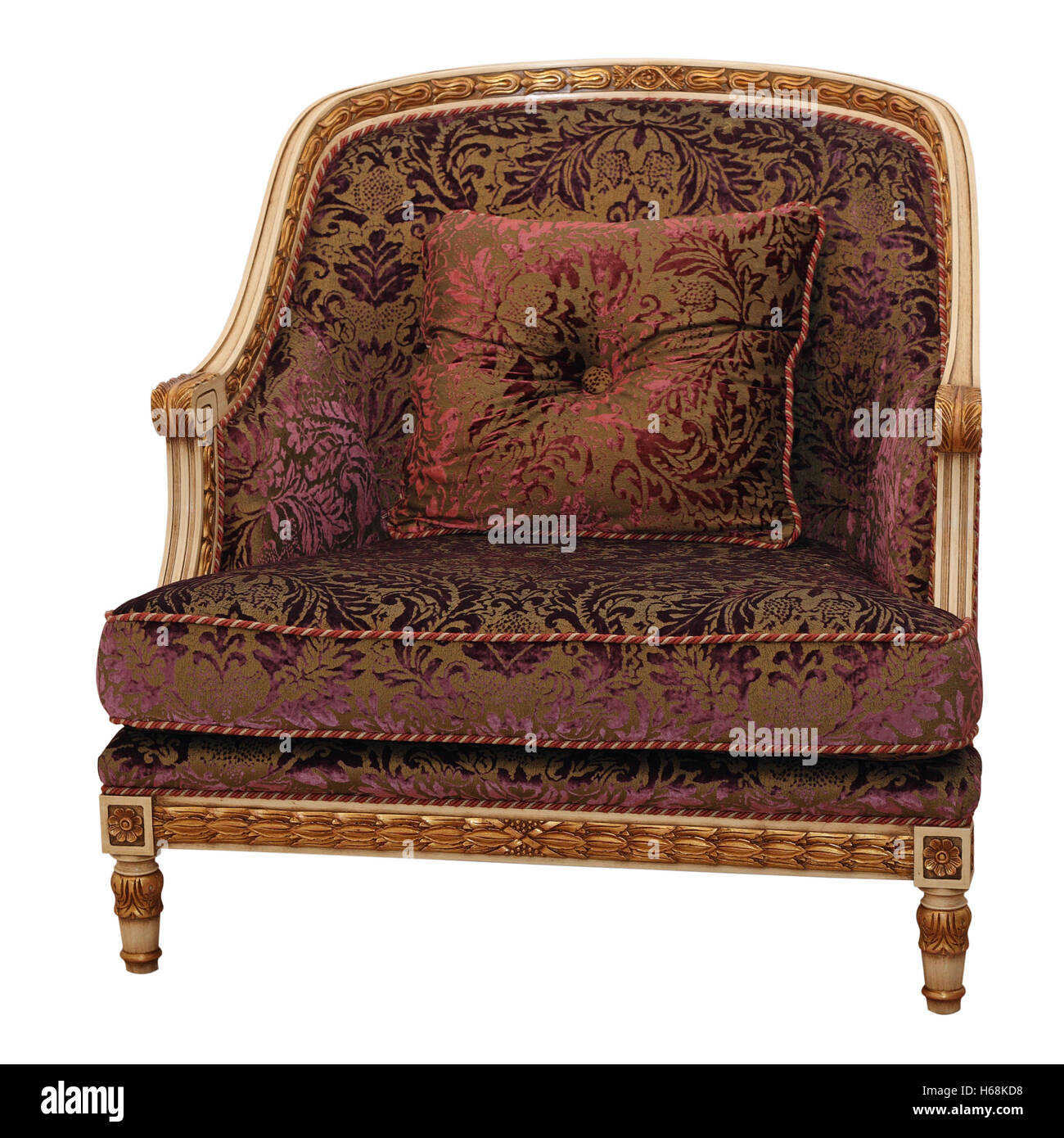 Retro armchair Cut Out Stock Images & Pictures - Alamy