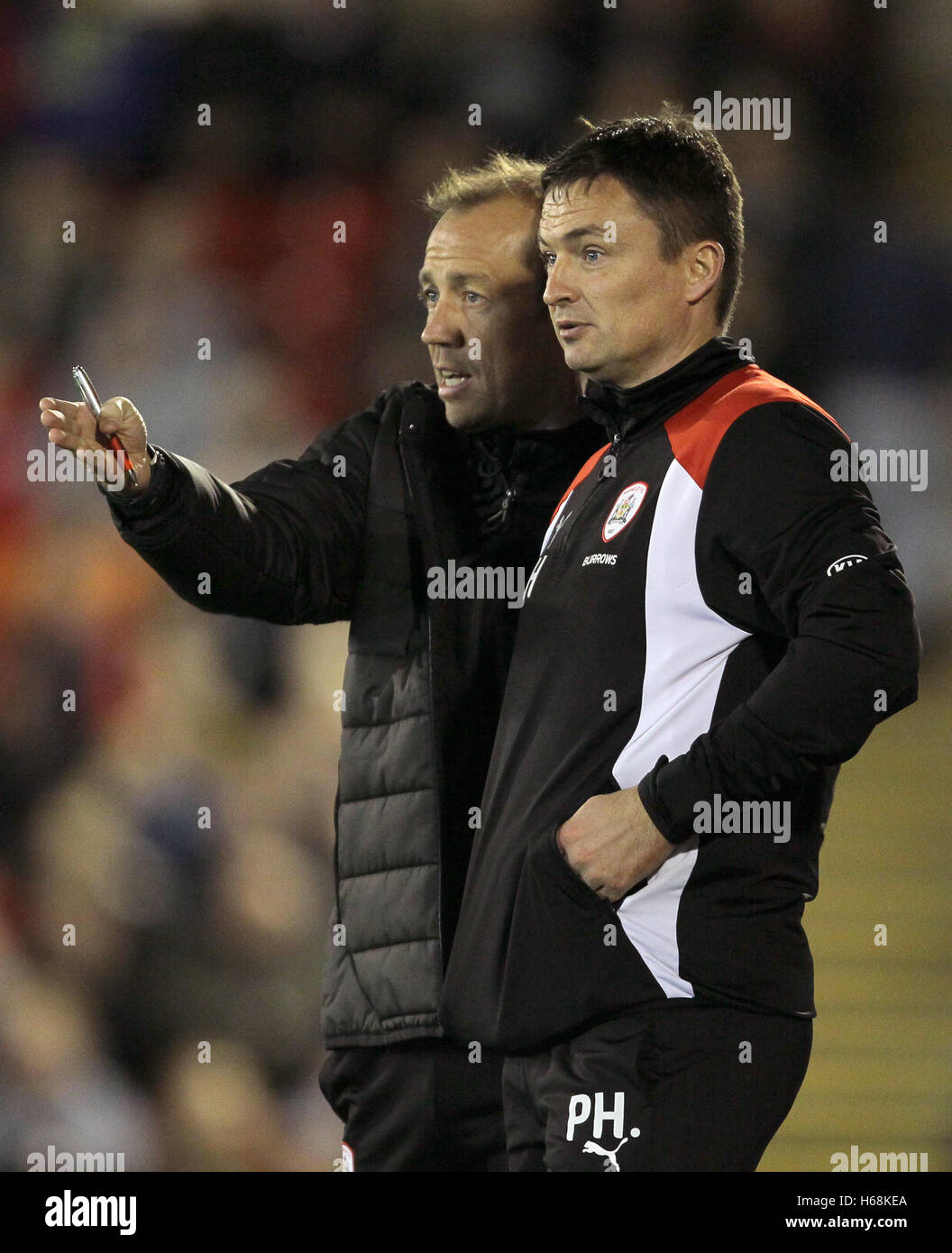 Barnsley manager Paul Heckingbottom Stock Photo - Alamy
