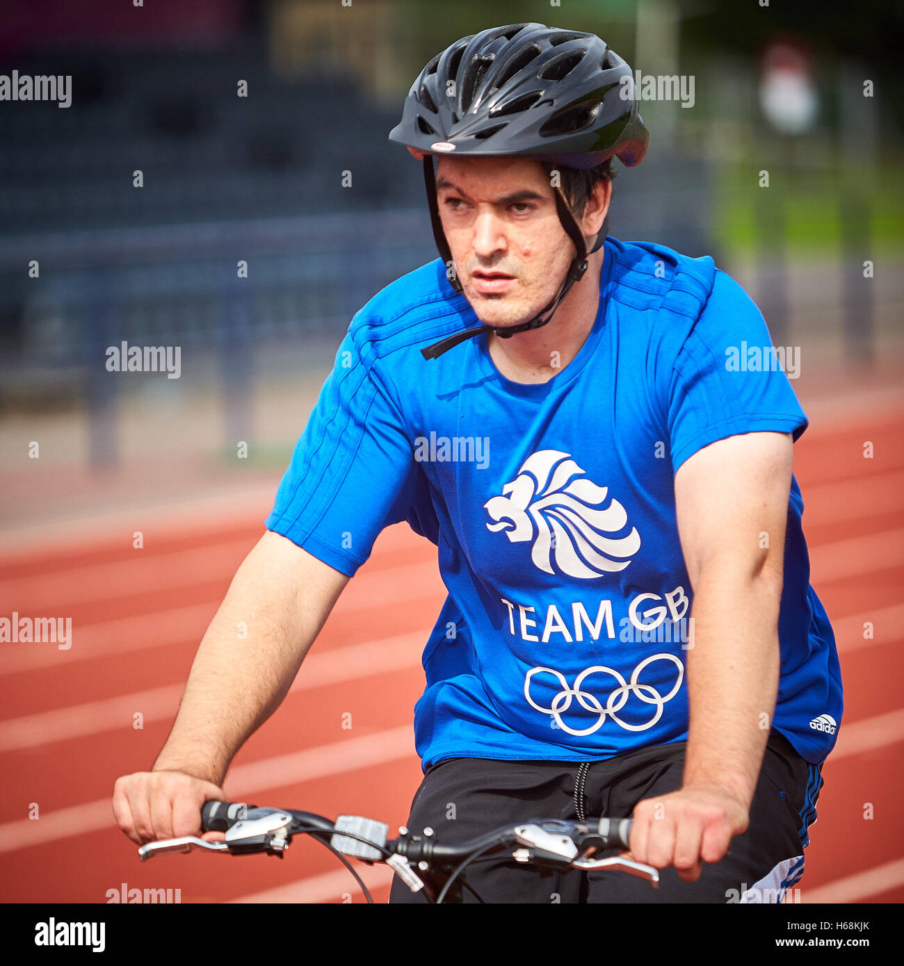 James Bastin, who suffered a brain injury in 2004, undertaking a ...