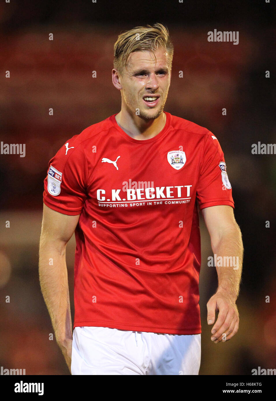 Barnsley's Marc Roberts Stock Photo - Alamy