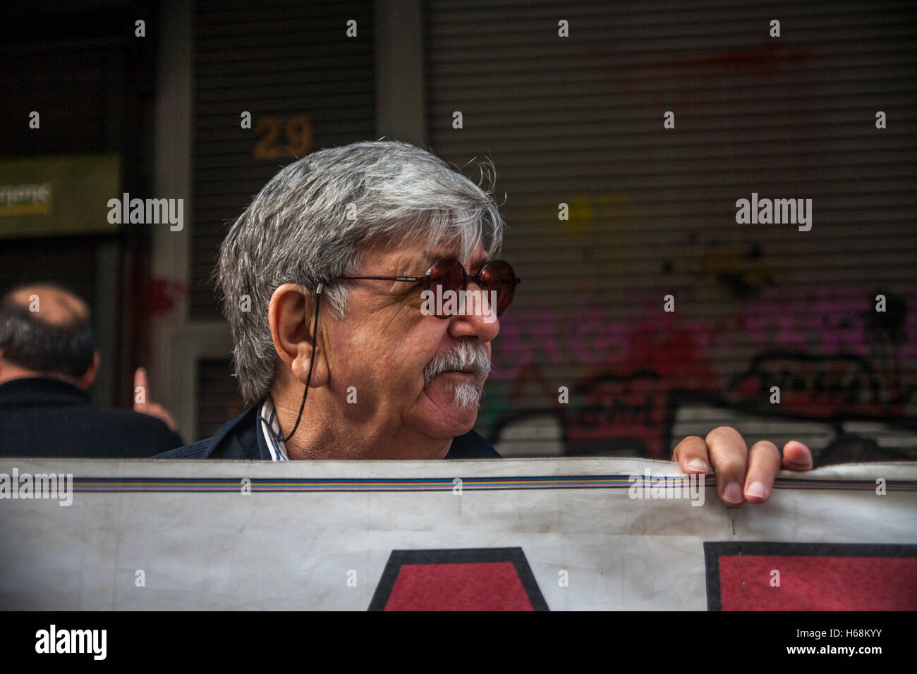 Athens, Greece. 25th Oct, 2016. Workers in the Greek Construction ...