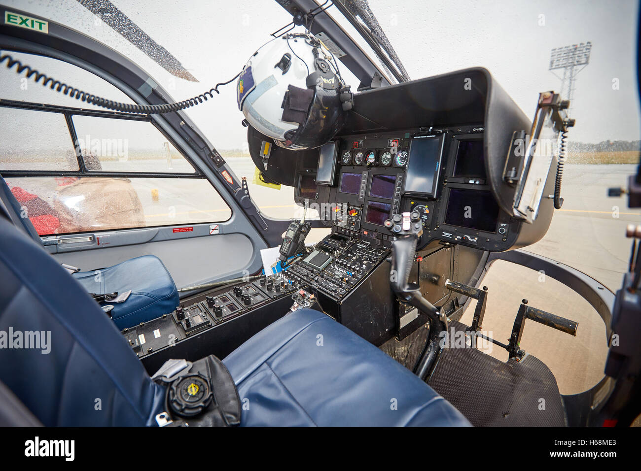 The Thames Valley and Chiltern Air Ambulance at its base in RAF Benson ...