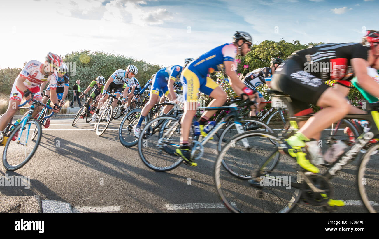 Saint Hilaire de Riez, France - August 10, 2016 : competitors in a ...