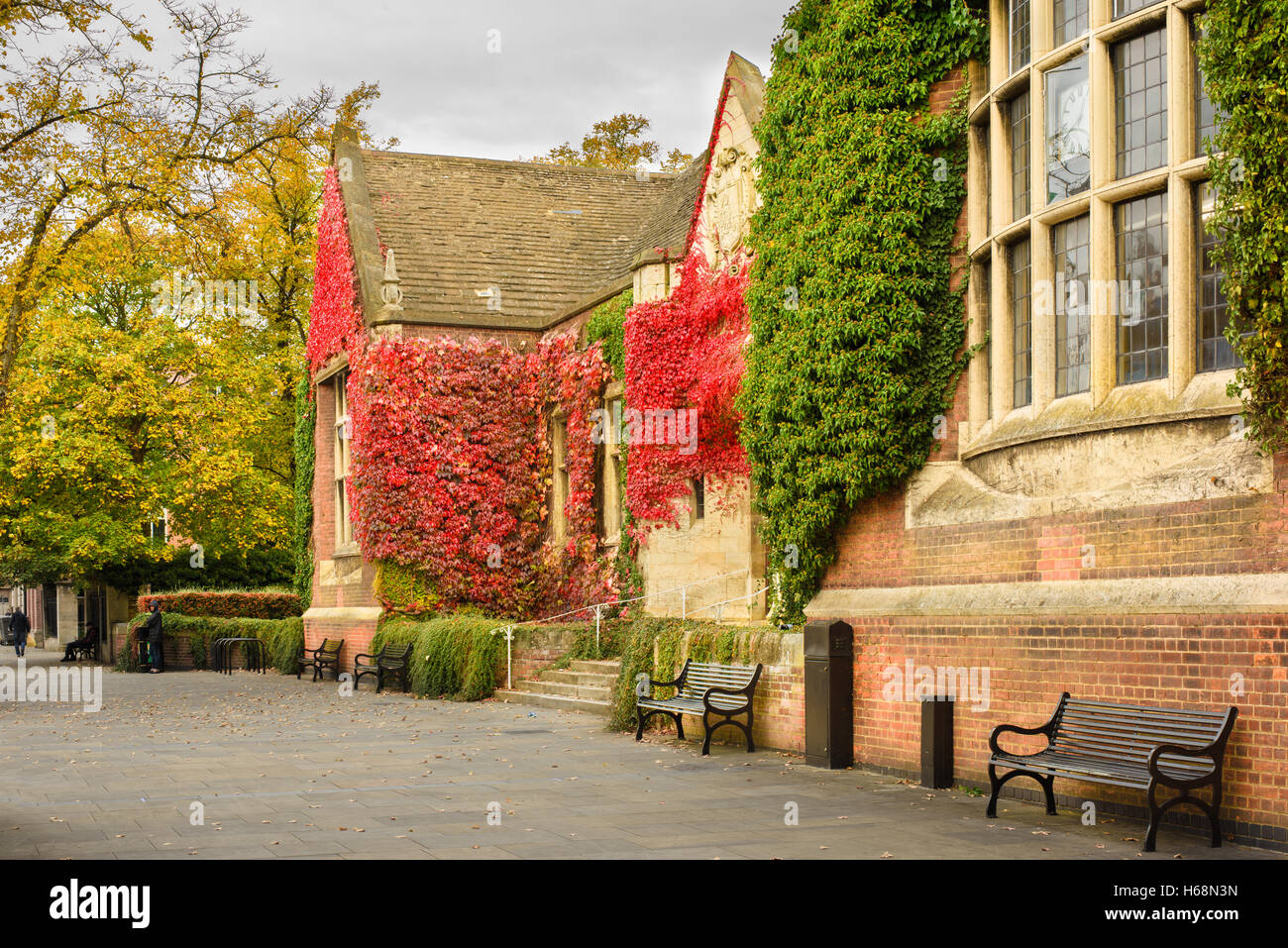 Public library, Kettering, England Stock Photo - Alamy
