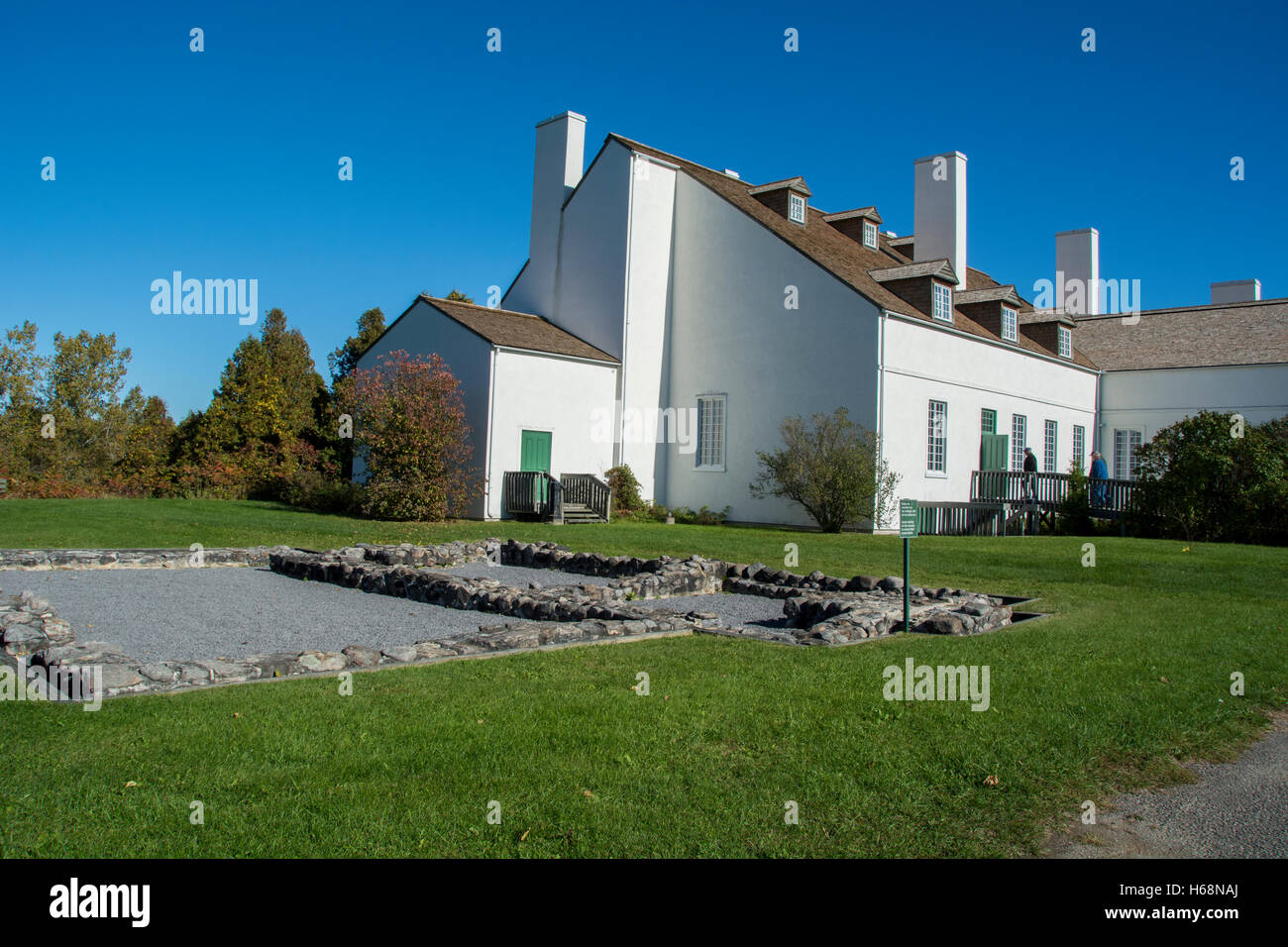 Canada, Quebec, Three Rivers aka Trois-Riveres. St. Maurice Ironworks ...