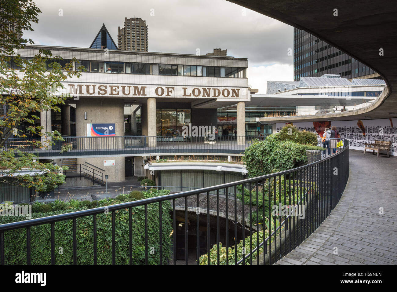 The Museum of London, London Wall, Barbican, London EC2 Stock Photo - Alamy
