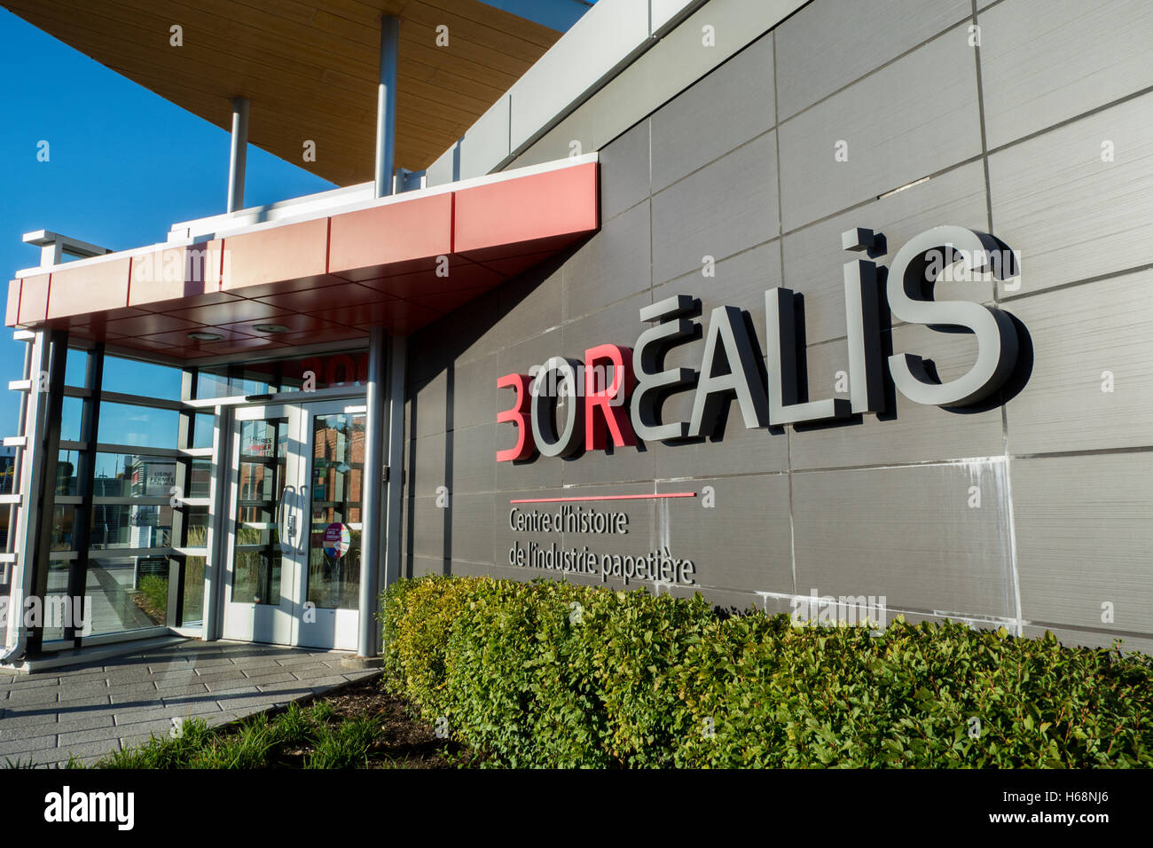 Canada, Quebec, Three Rivers (aka Trois-Riveres) Borealis Paper Museum ...