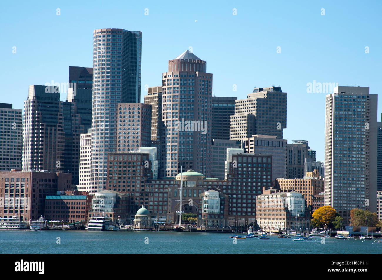 High Rise office buildings The Waterfront Boston Massachusetts USA ...