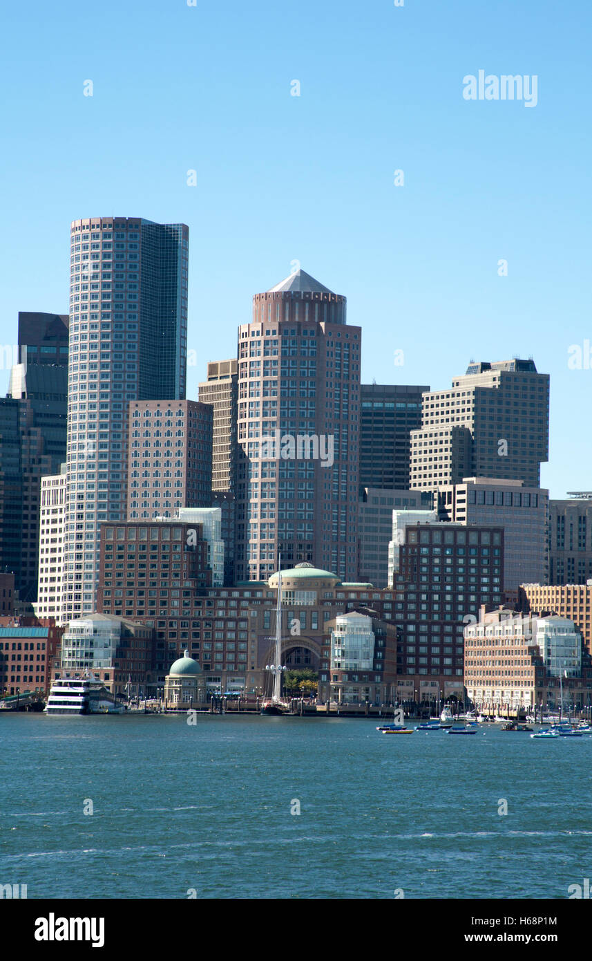 High Rise office buildings The Waterfront Boston Massachusetts USA ...