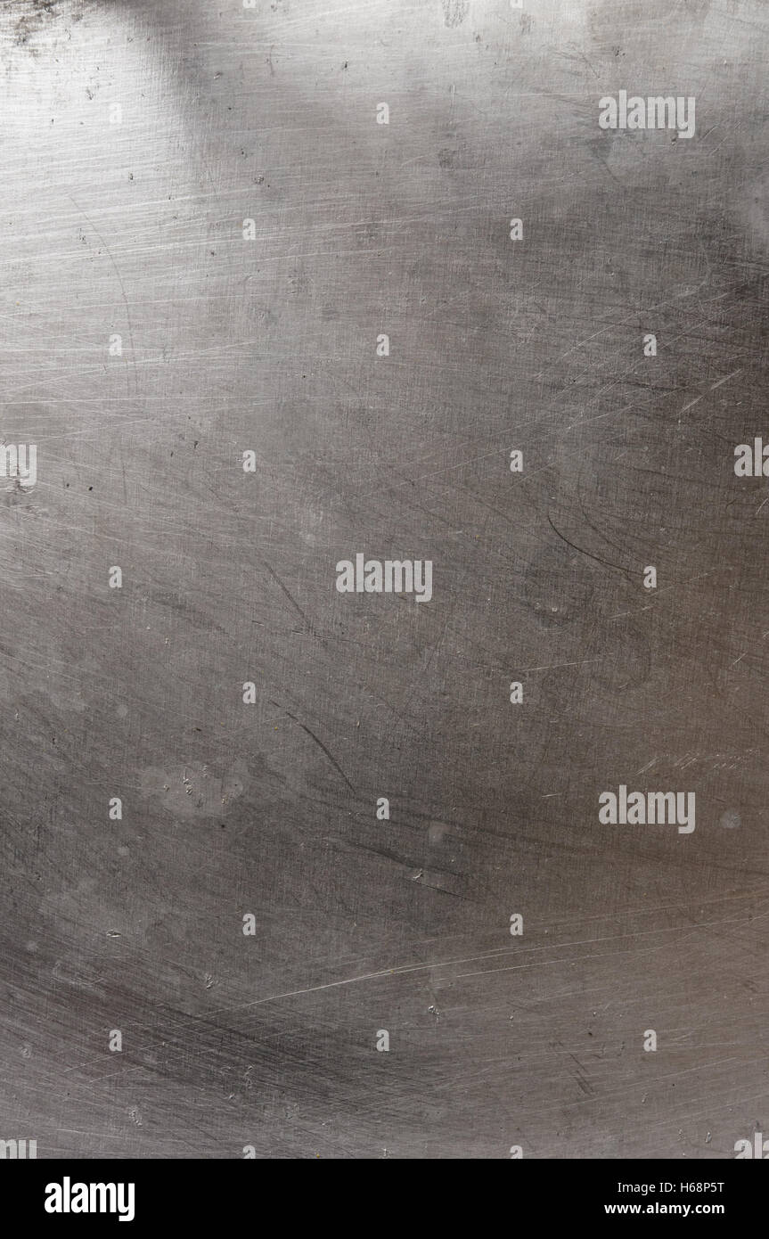 texture of the old aluminum surface with rivets, corrosion, scratches ...