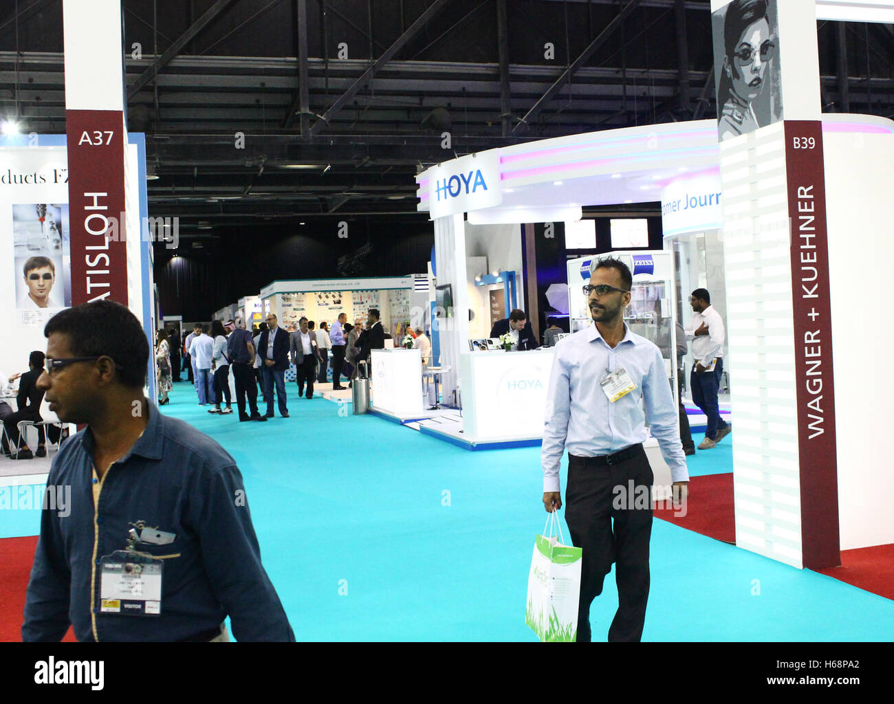 Dubai, United Arab Emirates. 25th Oct, 2016. The Vision-X Opticare ...