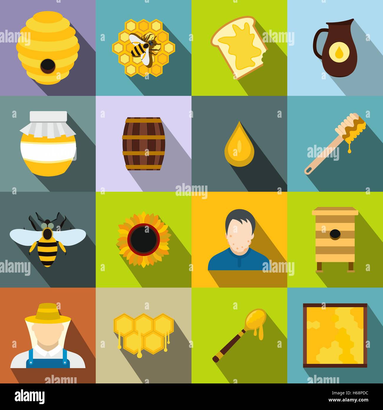 Apiary site Stock Vector Images - Alamy