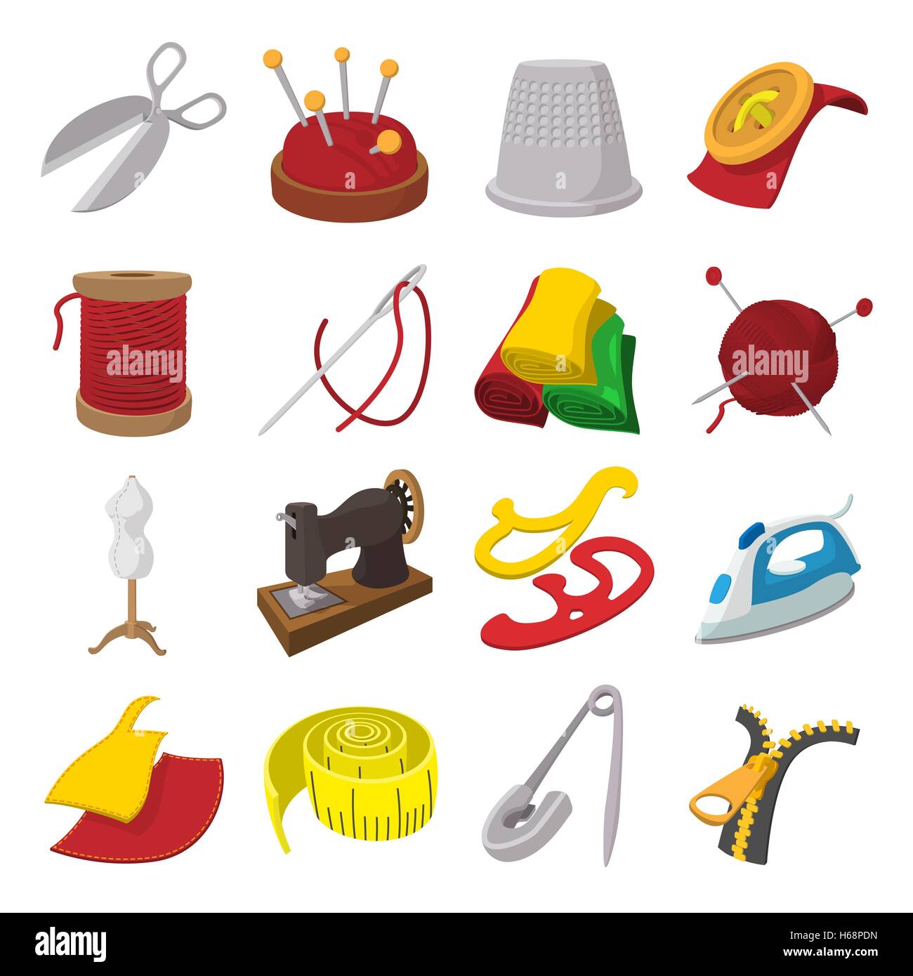 Sewing cartoon icon Stock Vector Image & Art - Alamy