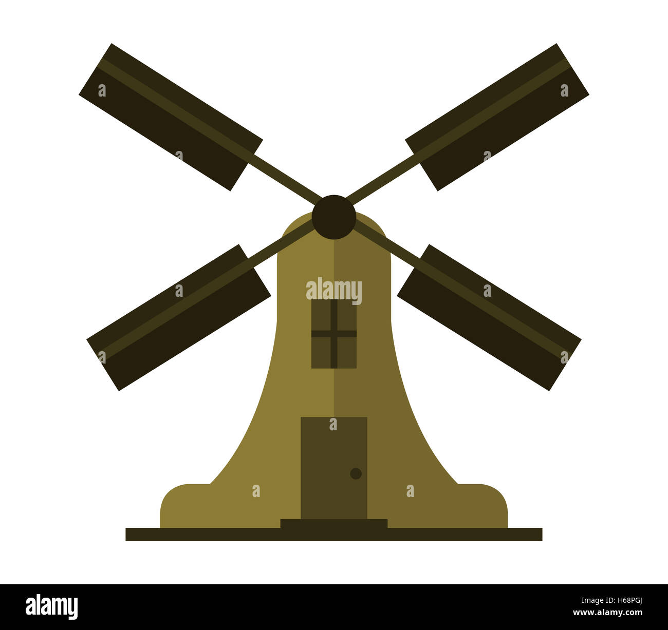 Flour mill icon Cut Out Stock Images & Pictures - Alamy