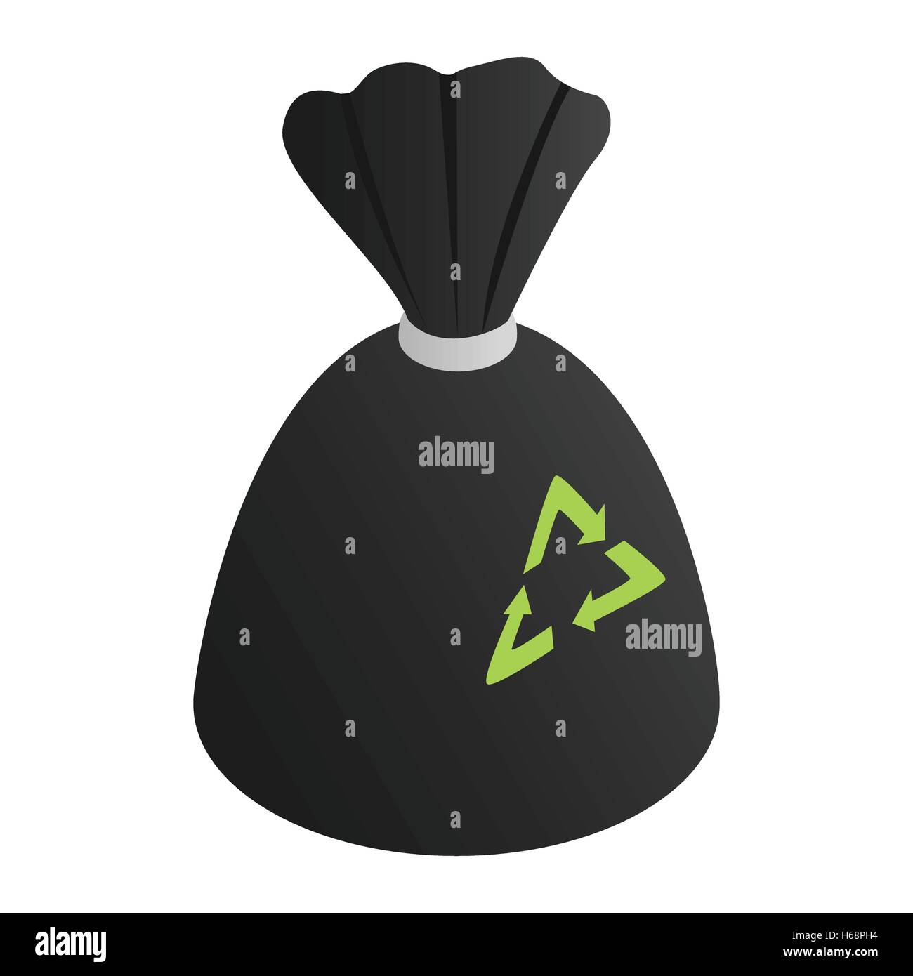 Black full trash can icon Cut Out Stock Images & Pictures - Alamy