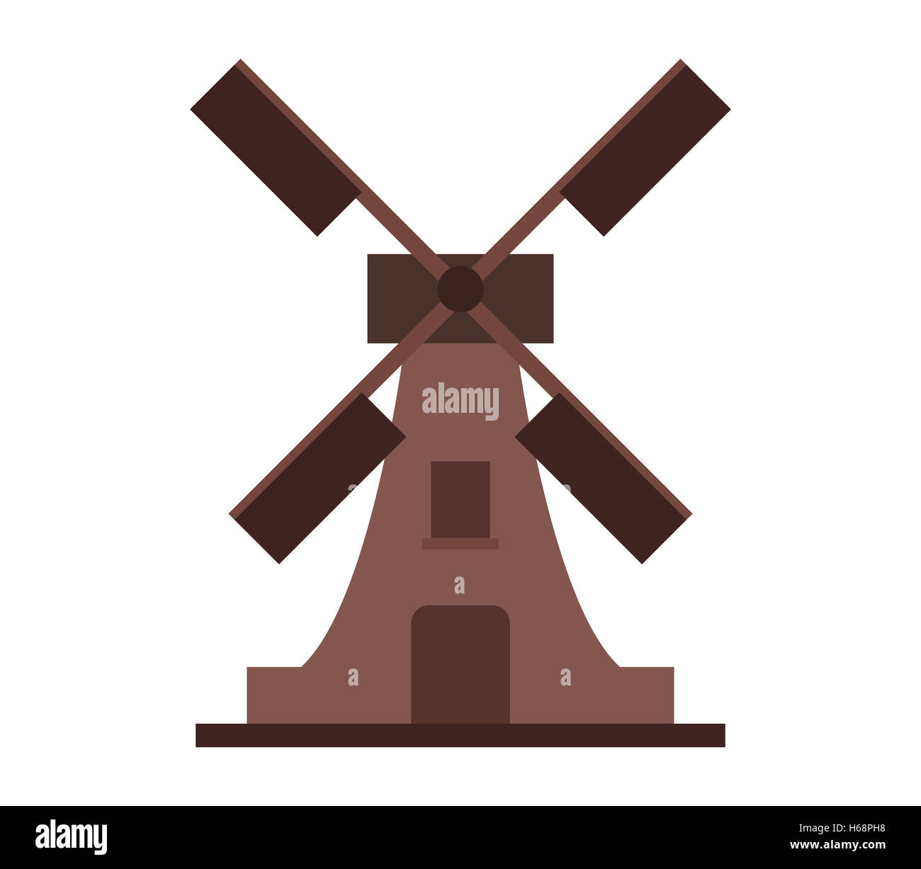 Flour mill icon Cut Out Stock Images & Pictures - Alamy