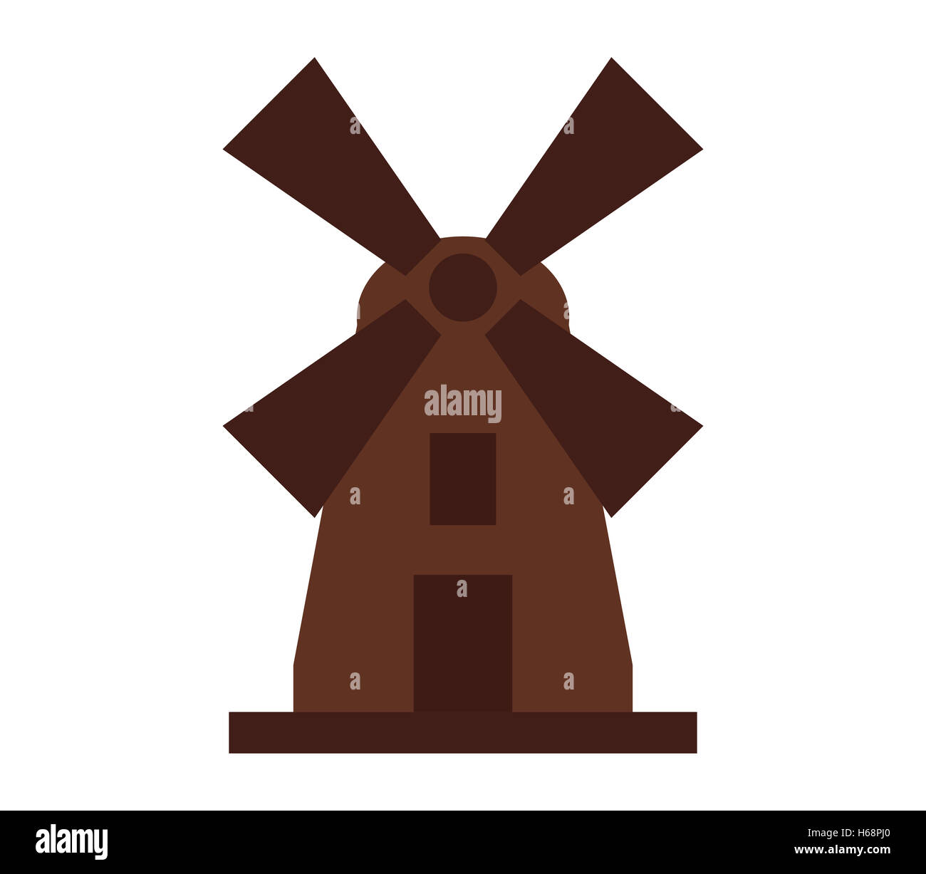 Flour mill icon Cut Out Stock Images & Pictures - Alamy