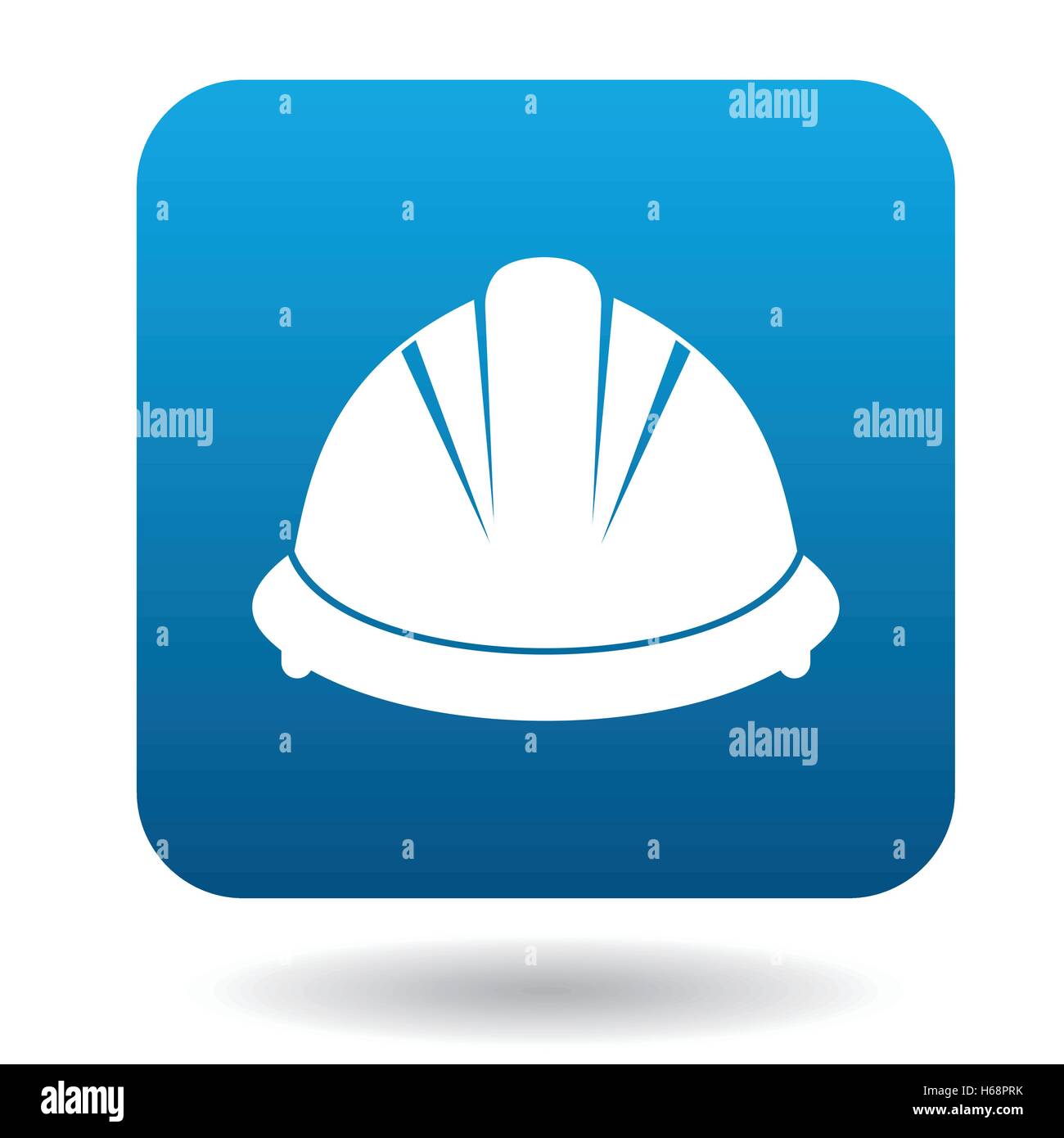Construction helmet icon in simple style Stock Vector Image & Art - Alamy