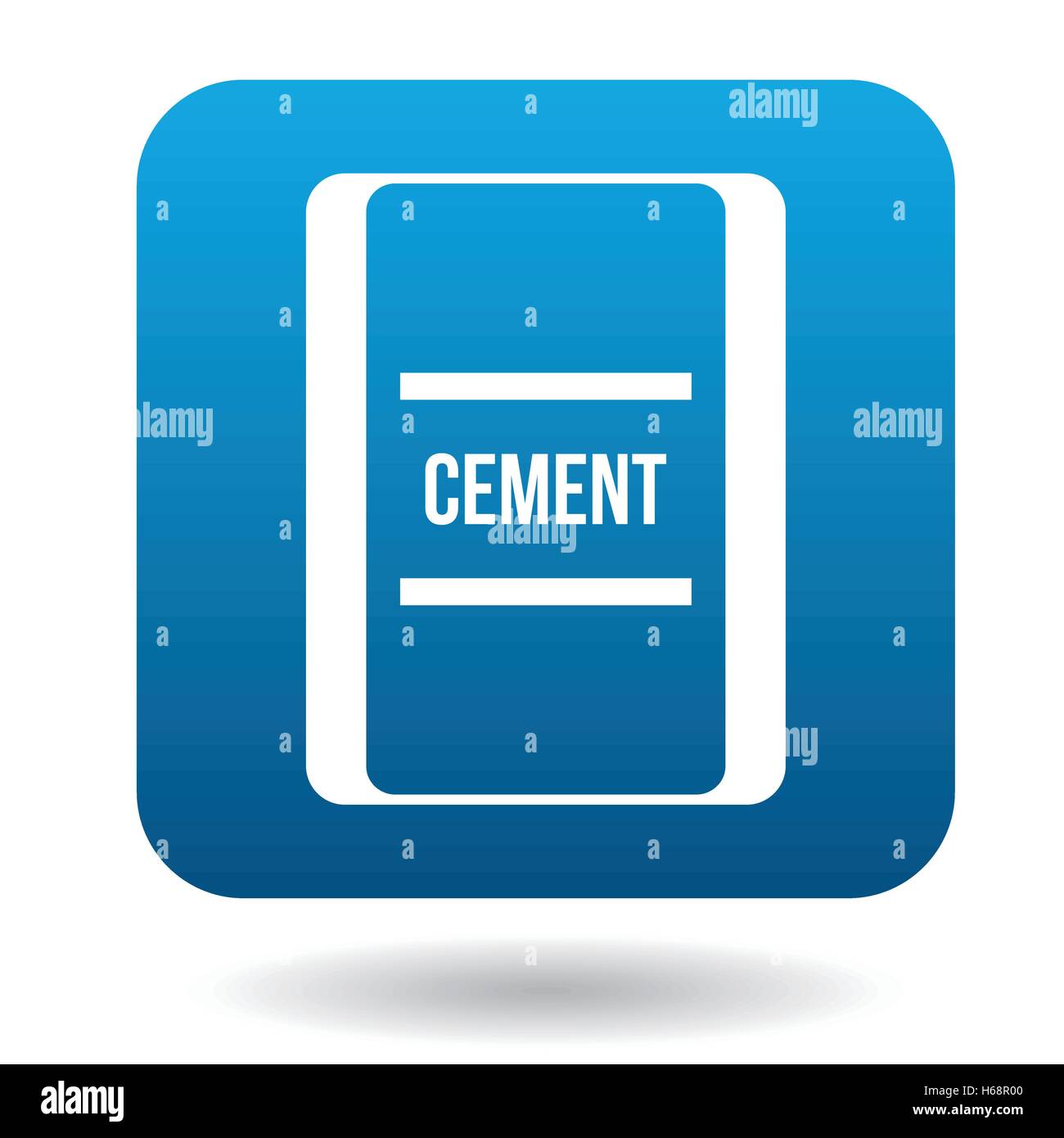 Bag of cement icon, simple style Stock Vector Image & Art - Alamy
