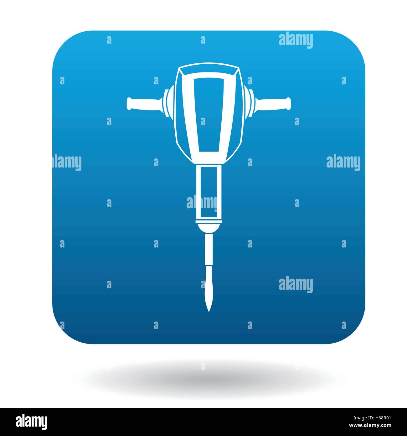 Jackhammer icon, simple style Stock Vector Image & Art - Alamy