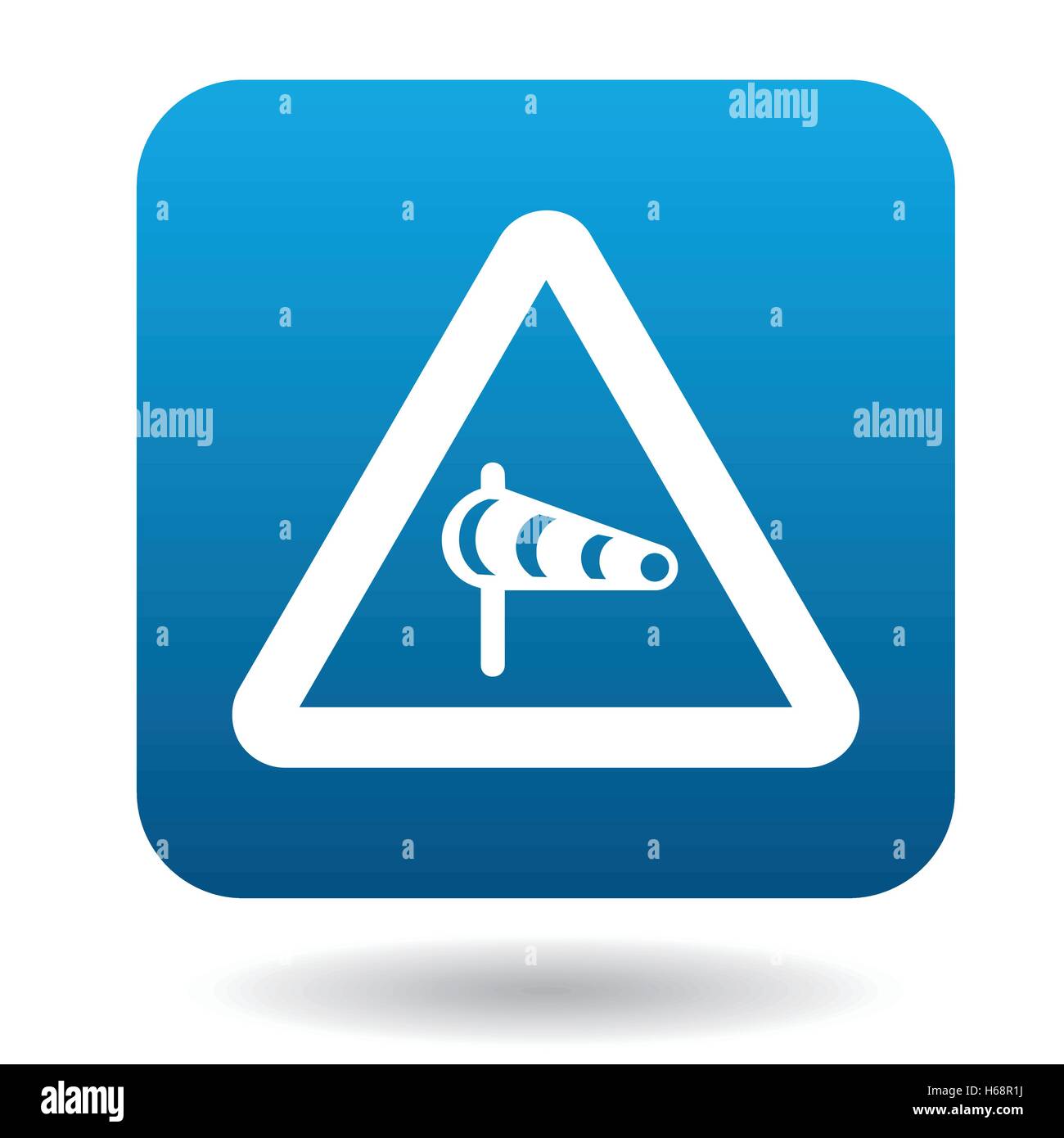 Sign is prohibited noise icon, simple style Stock Vector Image & Art ...