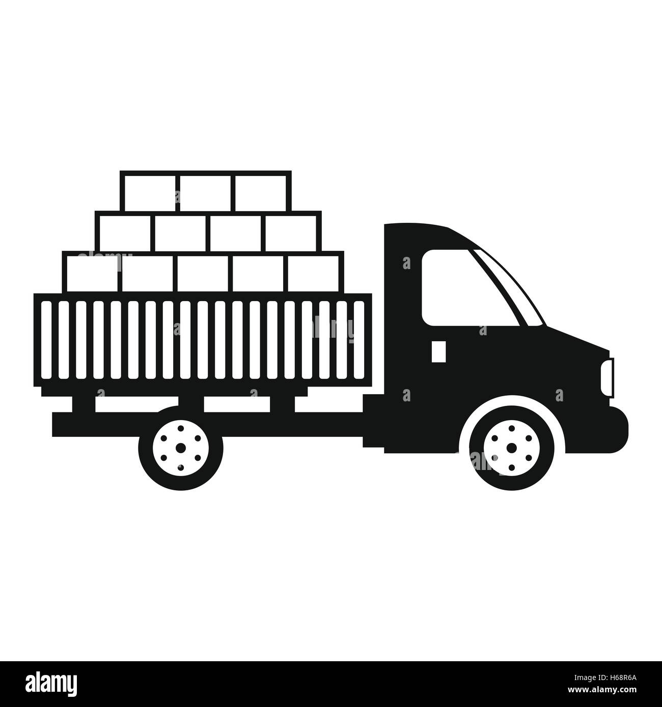 Cargotruck Stock Vector Images - Alamy
