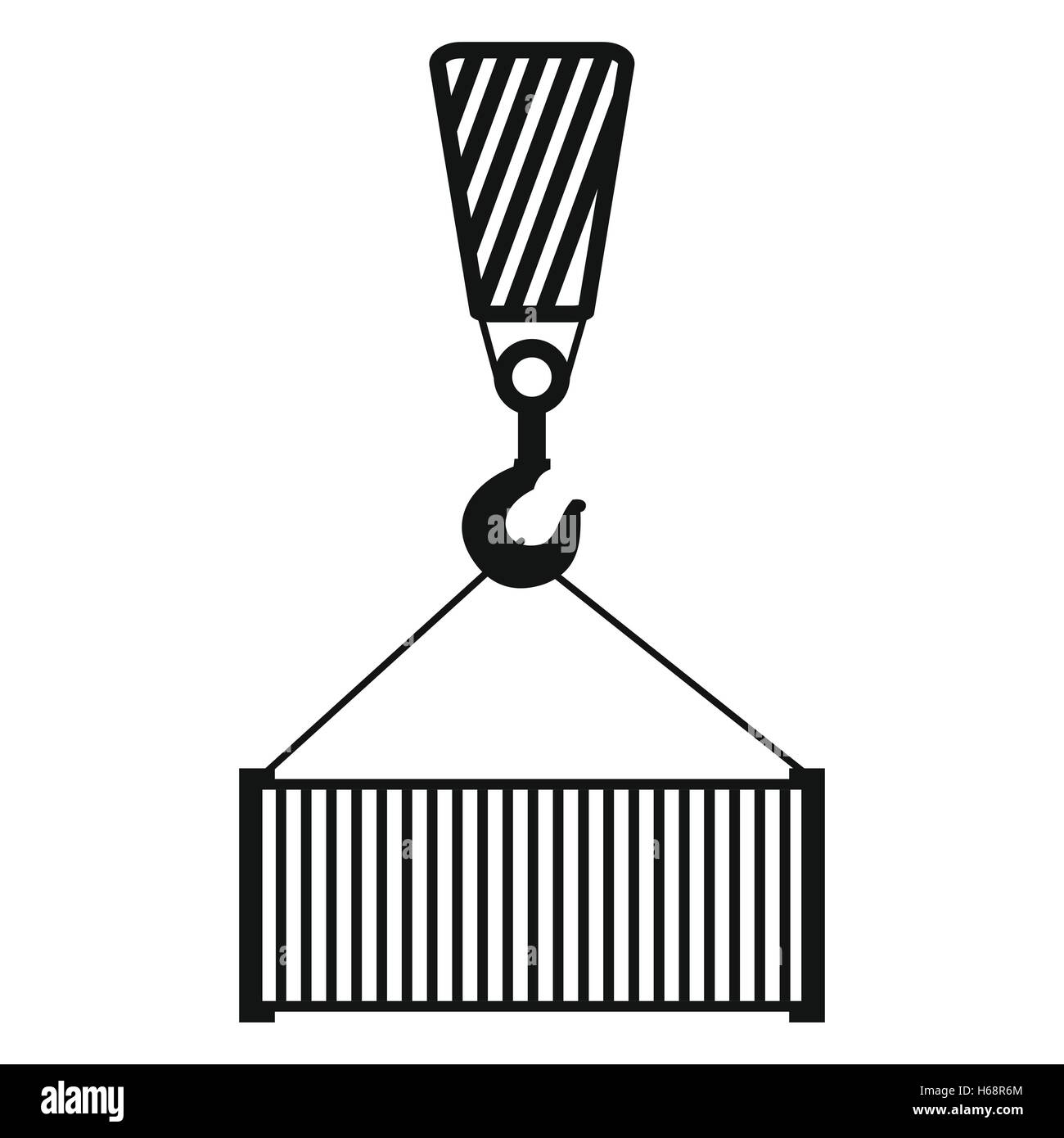 Ship crane load truck export Cut Out Stock Images & Pictures - Alamy